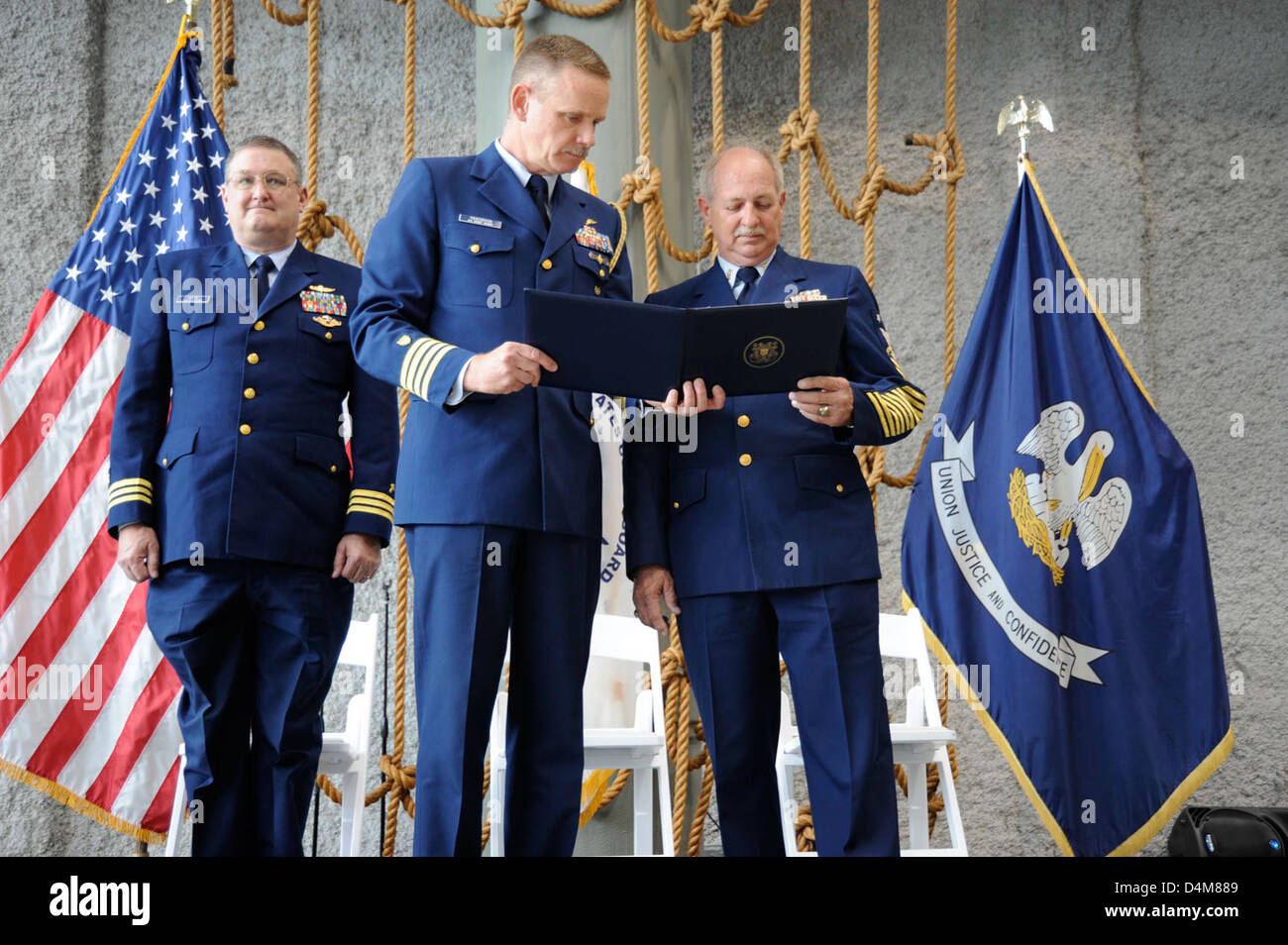 Master Chief Cogan retirement Stock Photo - Alamy