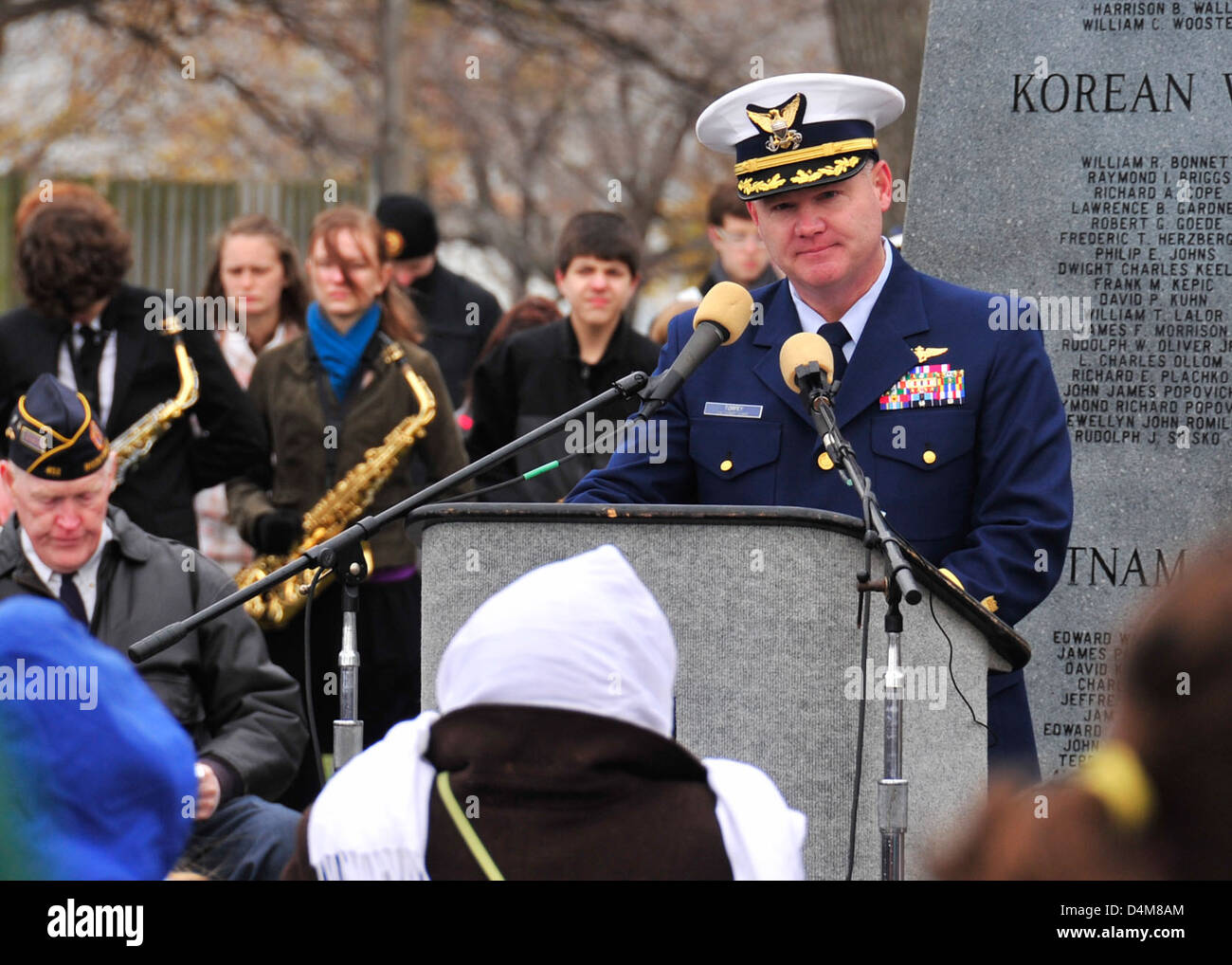 The Coast Guard's 9th District held a Veterans Day ceremony to honor ...