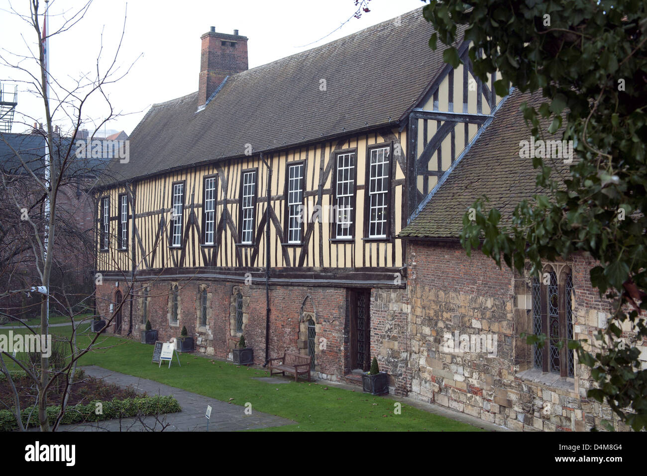 The Company of Merchant Adventurers medieval timbered hall York ...