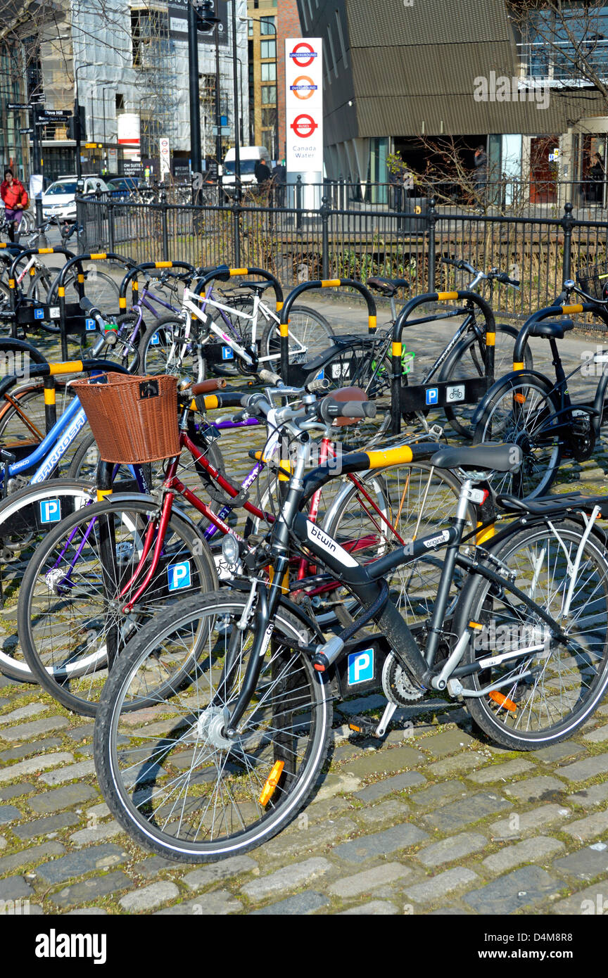 Secure bike parking train station hi-res stock photography and images ...