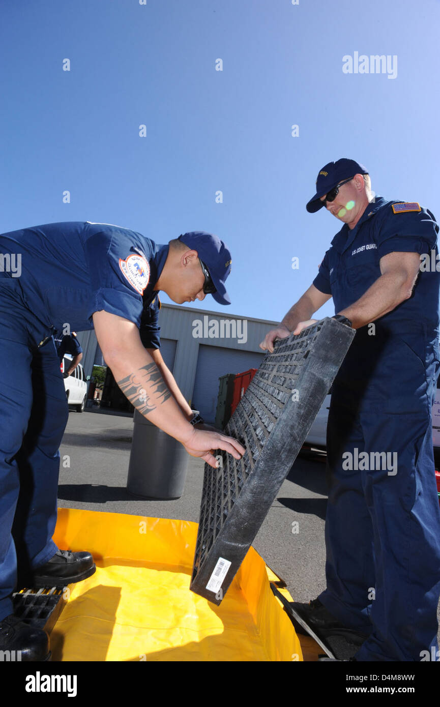 Decontamination line setup during APEC Stock Photo - Alamy