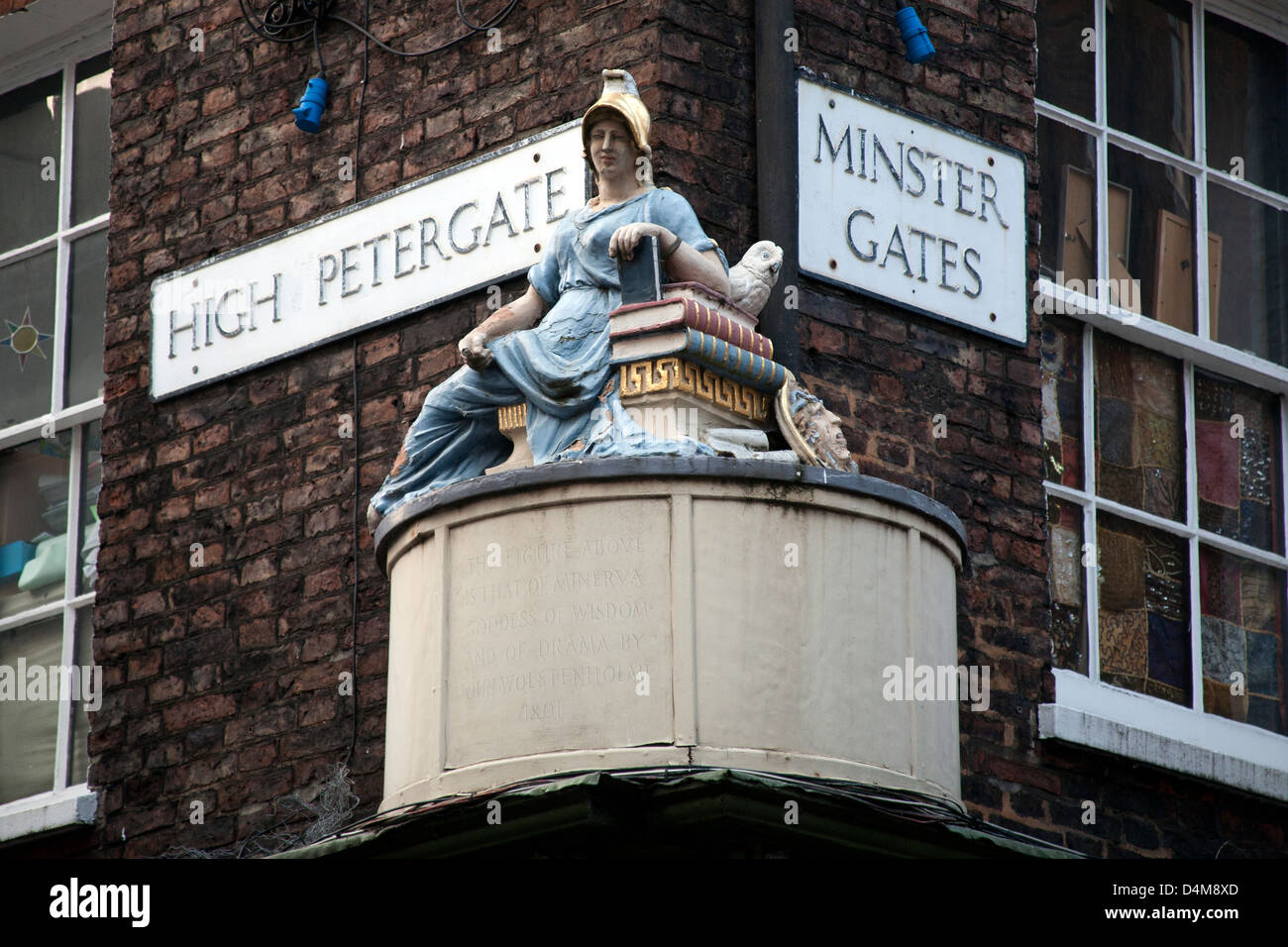 Minster gates york hi-res stock photography and images - Alamy