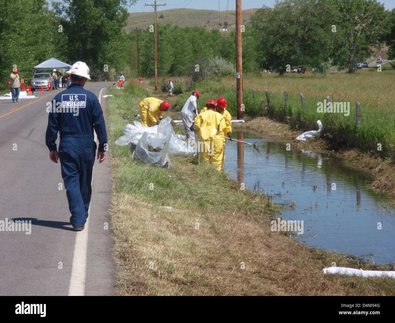 The Yellowstone River spill, caused by an ExxonMobil pipeline rupture ...