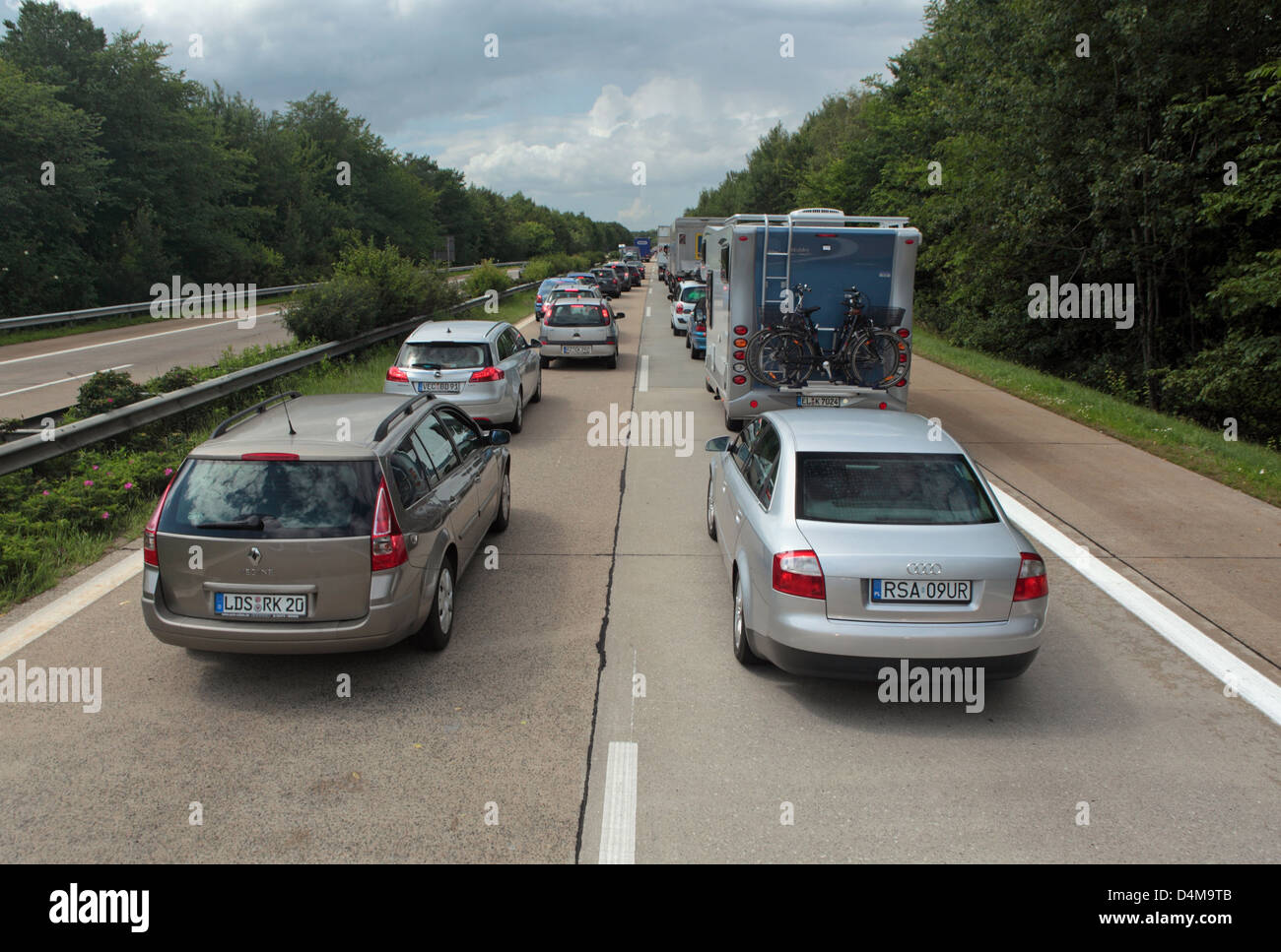 Hamburg traffic jam highway hi-res stock photography and images - Alamy