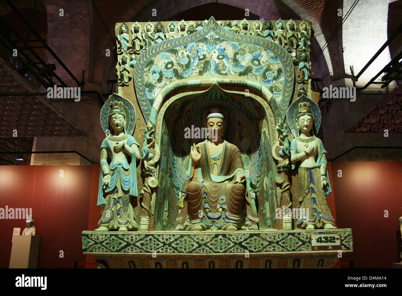 Buddhist Art in Exhibition Stock Photo - Alamy