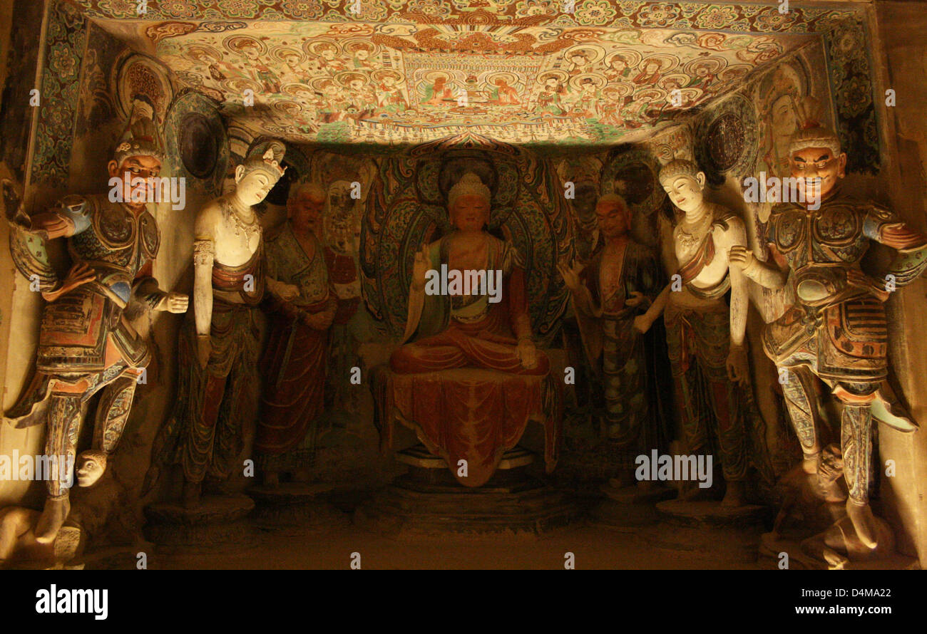 Buddhist Art in Exhibition Stock Photo - Alamy