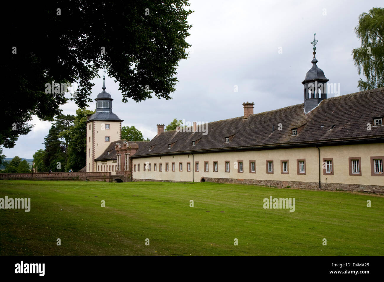 Hoexter, Germany, the monastery and castle Corvey Stock Photo - Alamy