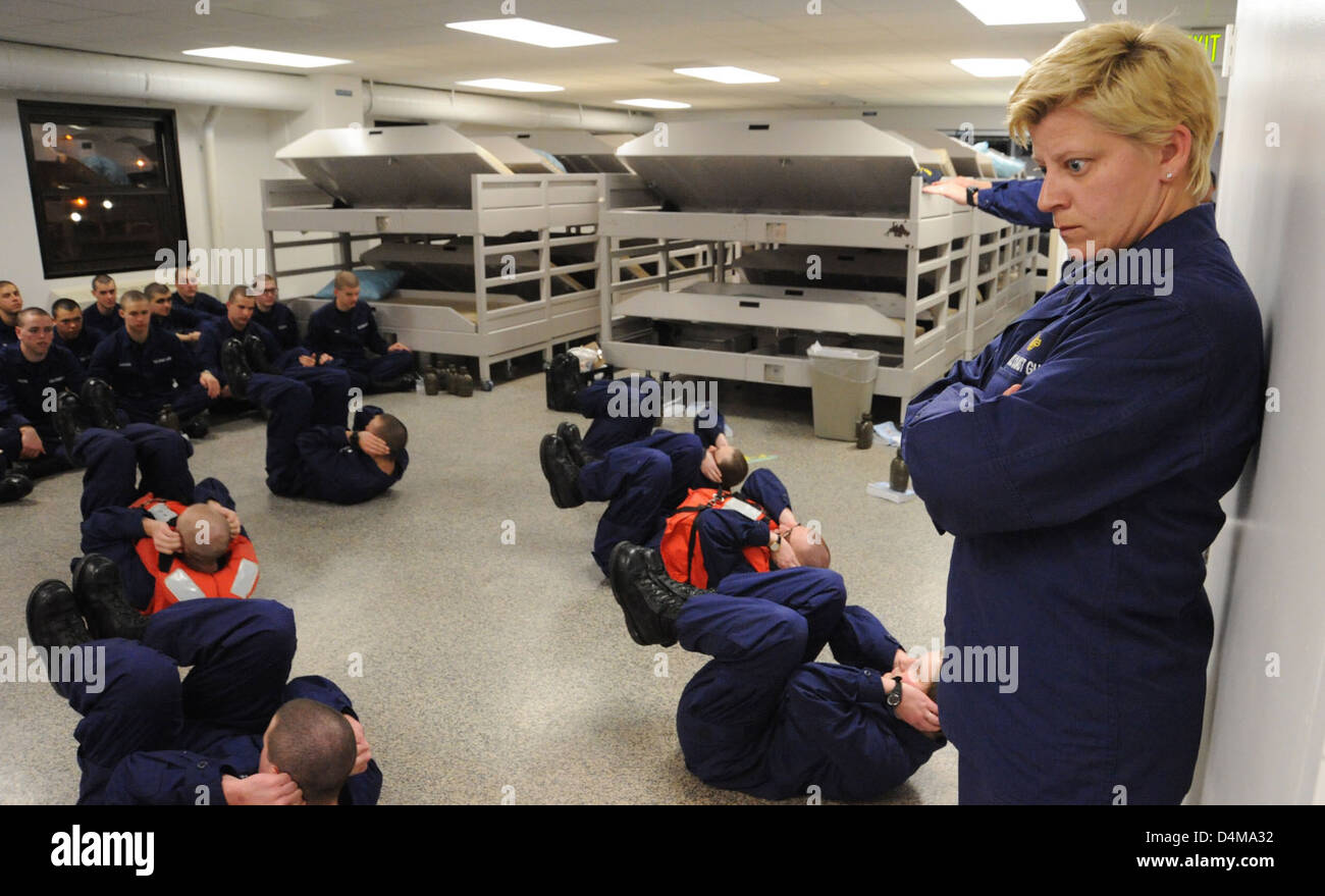 U s coast guard training center cape may hi-res stock photography and ...