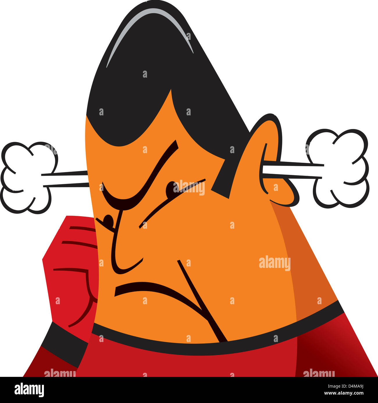 Man and steam ears hi-res stock photography and images - Alamy