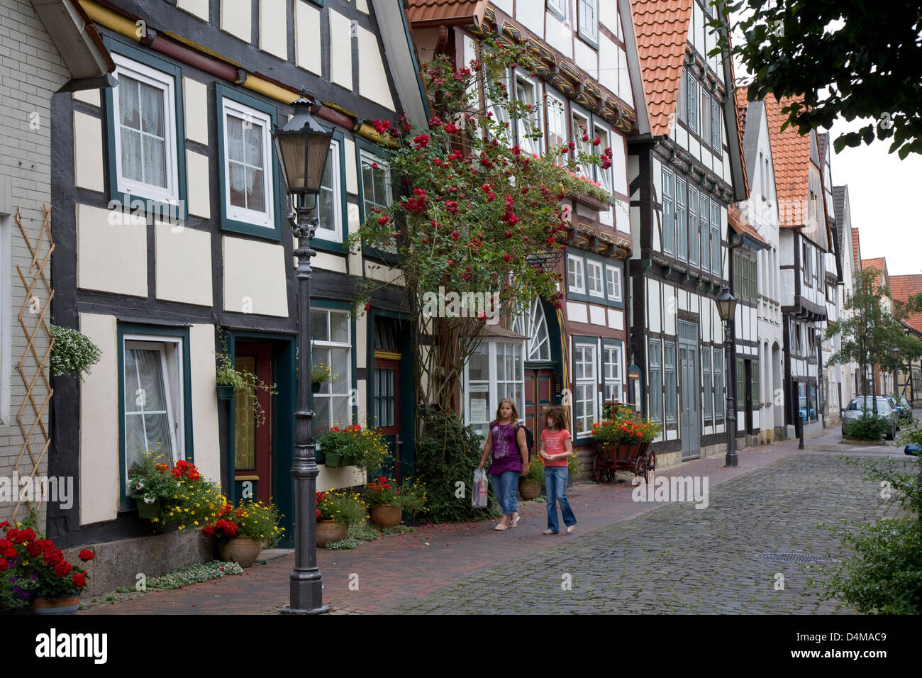 Rinteln germany fachwerkhaeuser rinteln hi-res stock photography and ...