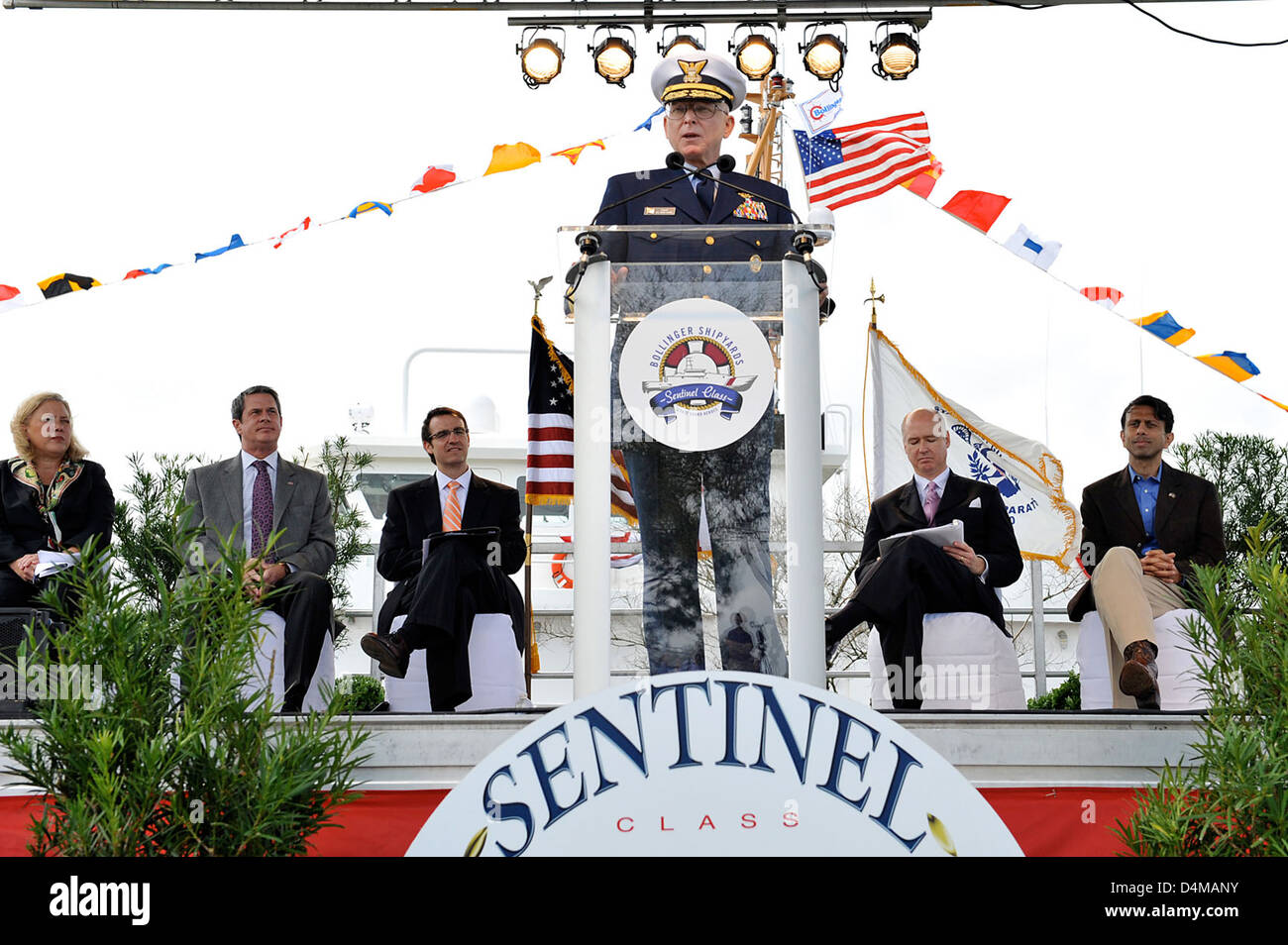 The dedication of the Fast Response Cutter (FRC) named Patrick Kelley ...