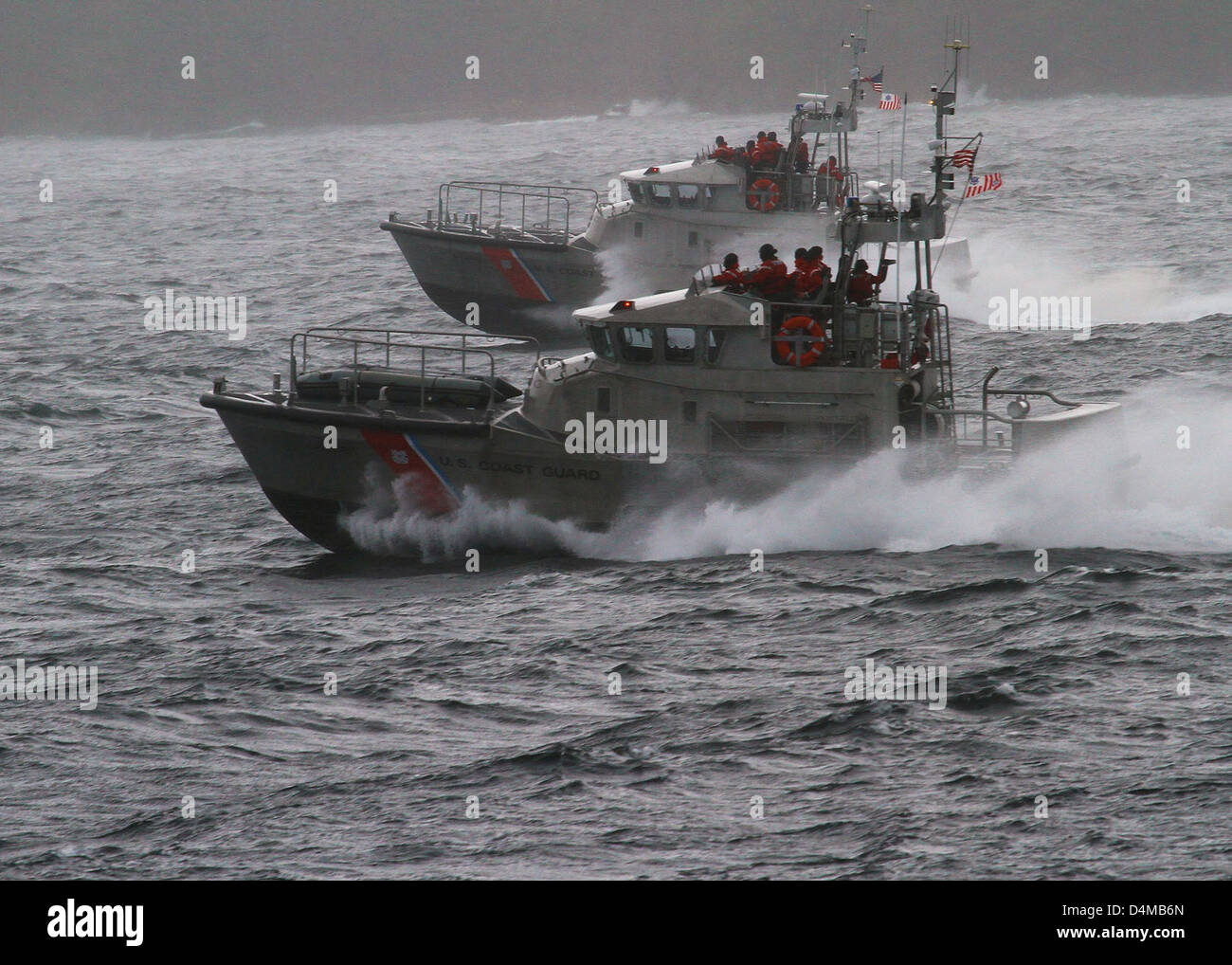 CG Station Ketchikan's crew operates a 47-foot Motor Life Boat (MLB) as ...