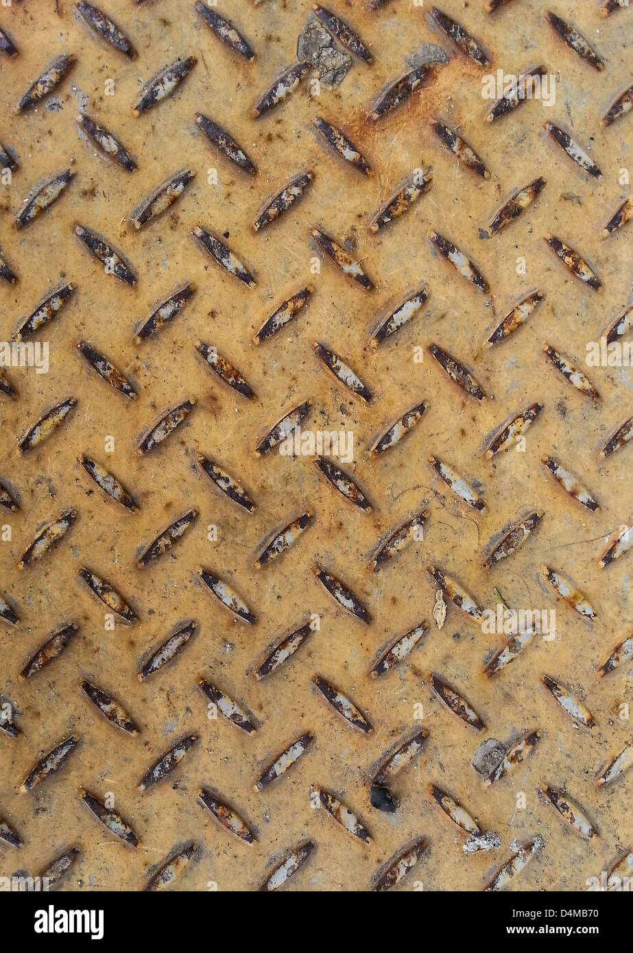 Rusted metal diamond texture Stock Photo - Alamy