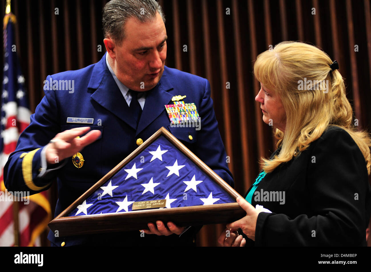 A U.S. Coast Guard retirement ceremony held in Cleveland, Ohio, marks ...