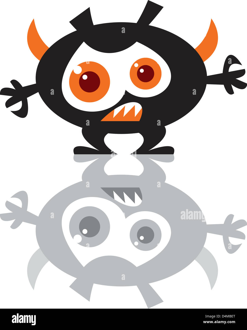 Shadow monster Cut Out Stock Images & Pictures - Alamy