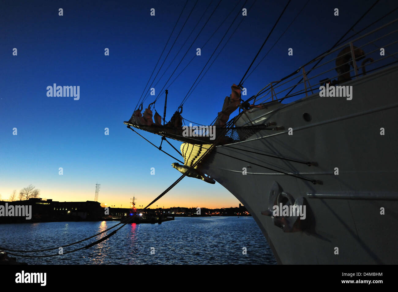 Uscg barque cutter eagle hi-res stock photography and images - Alamy
