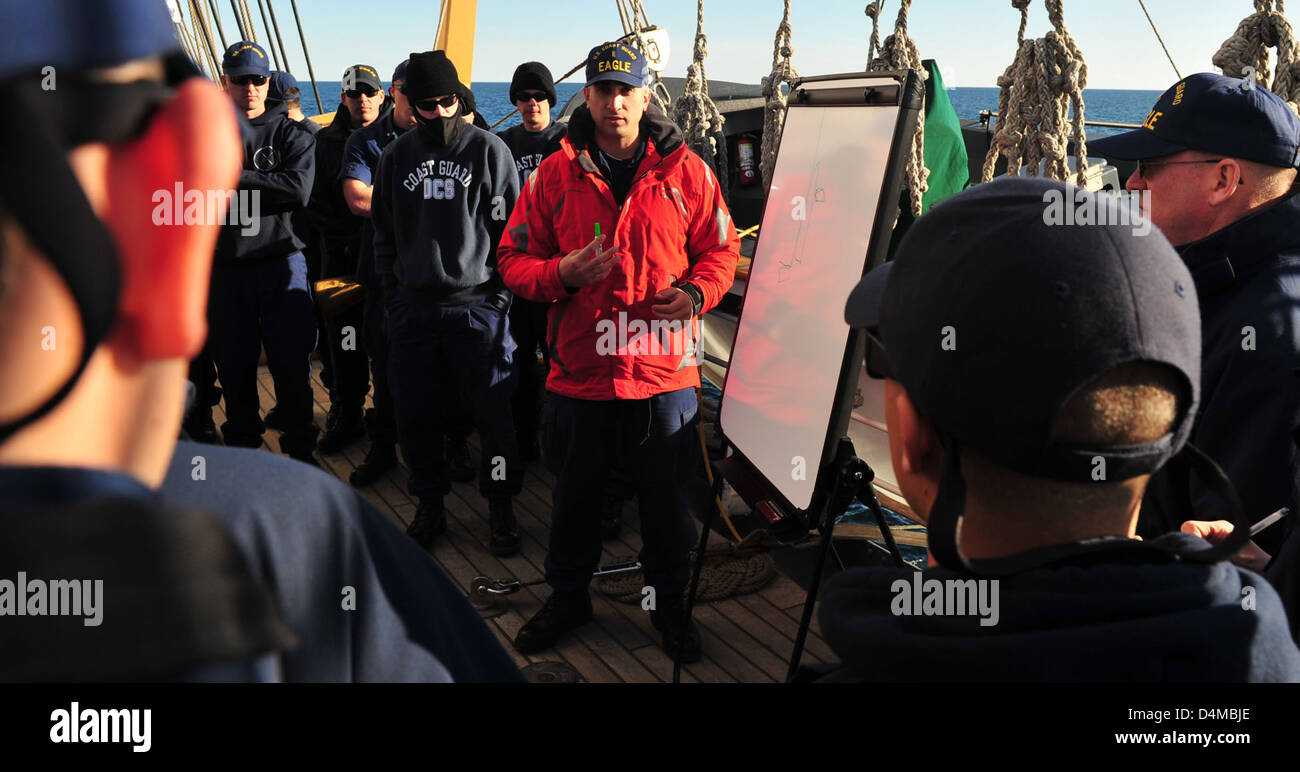 Uscg barque cutter eagle hi-res stock photography and images - Alamy