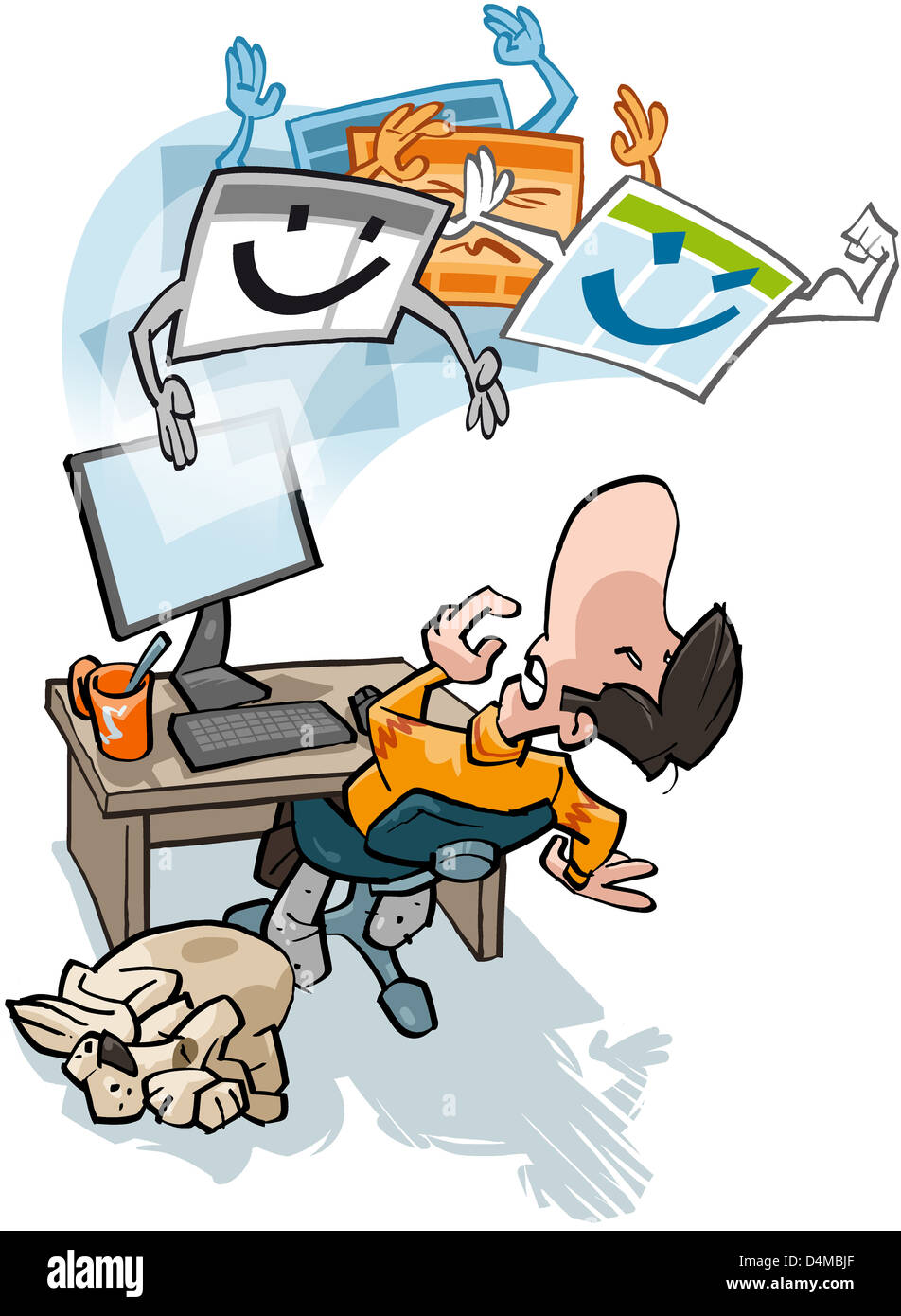 Full screen image Cut Out Stock Images & Pictures - Alamy