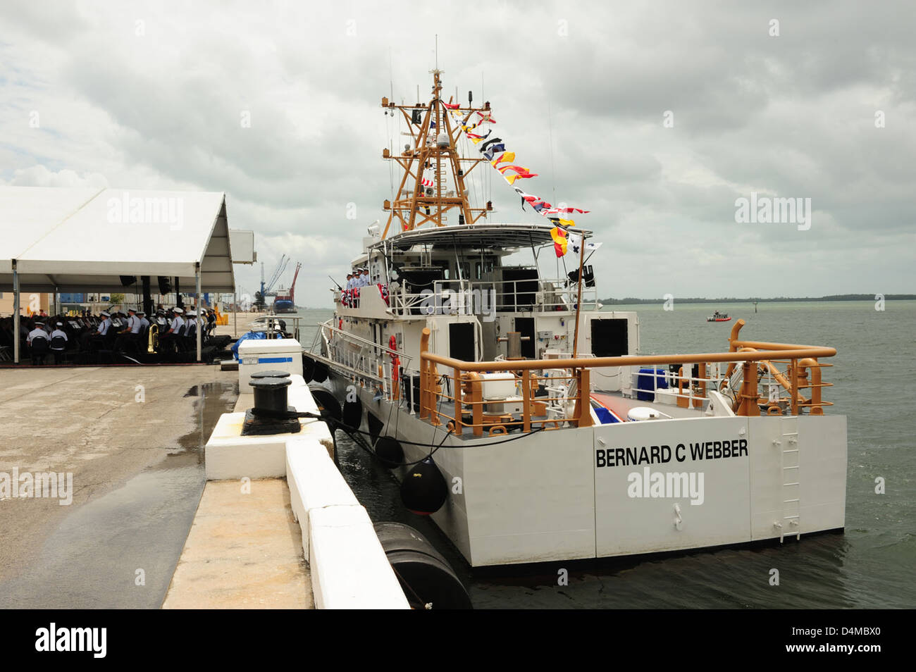 The commissioning of the USS Webber marks the ship's formal induction ...