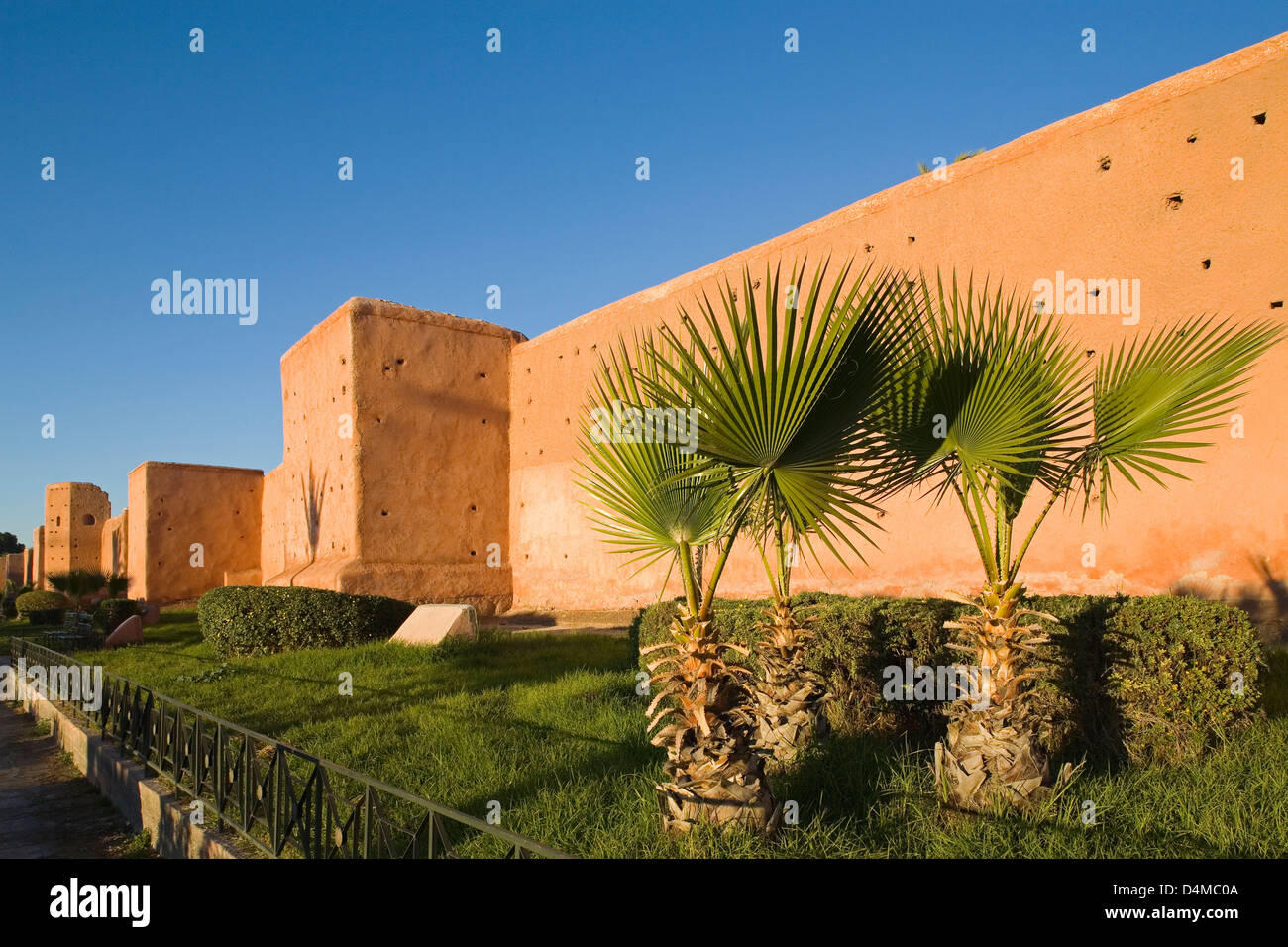 africa, morocco, marrakech, ancient walls Stock Photo - Alamy