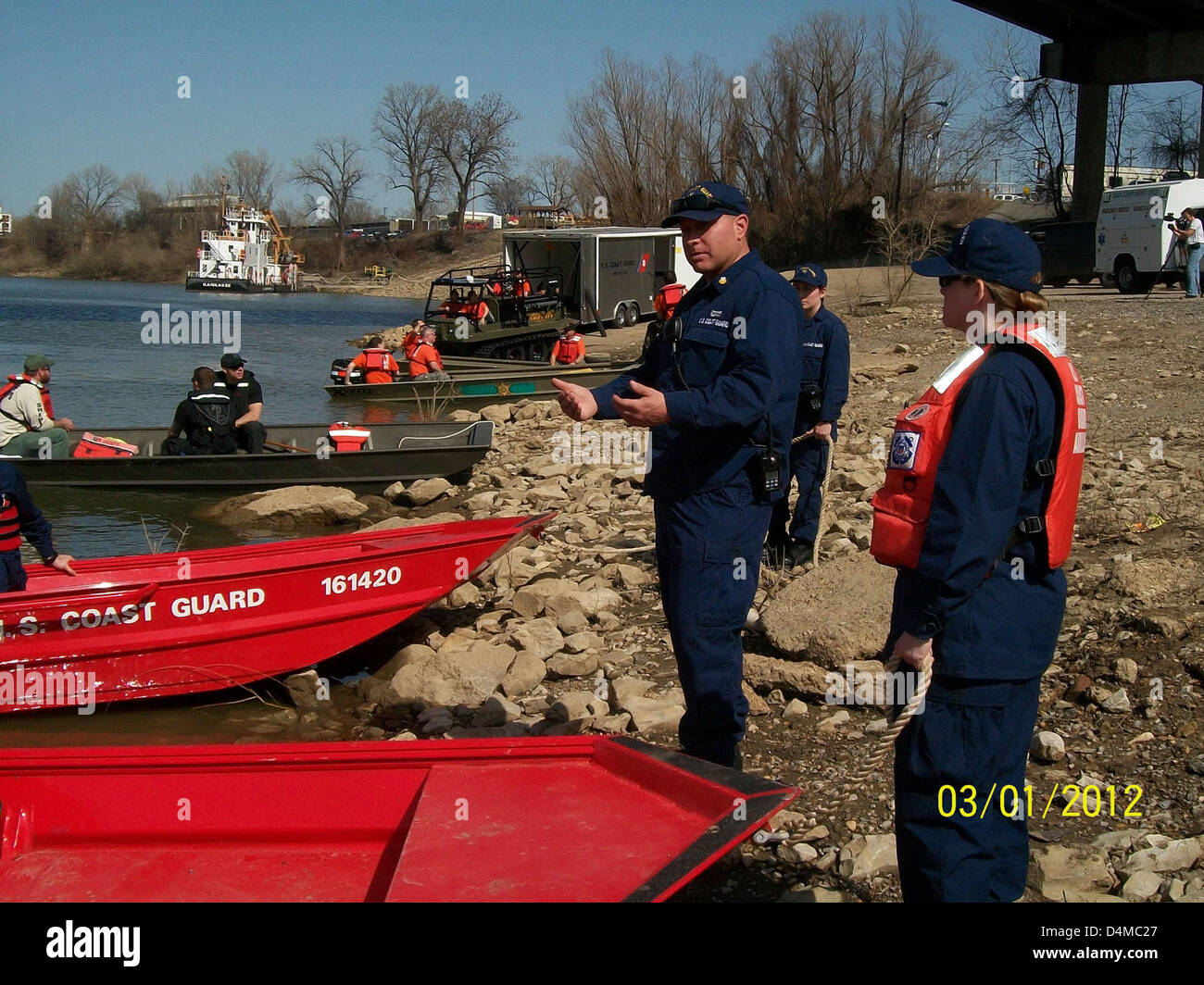 Coast Guard Coach Hector Concepcion leads training exercises with MST ...