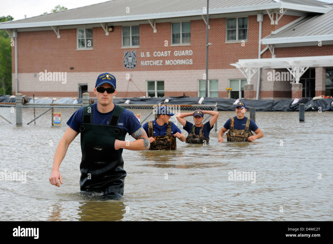 The U.S. Coast Guard responds to high water events with specialized ...