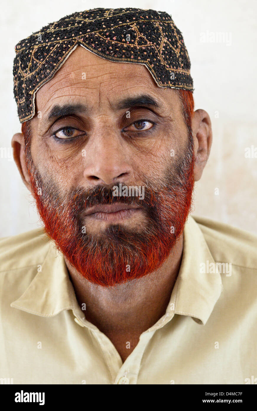 Dalel Buriro, Pakistan, Portrait of Ali Mumthar Stock Photo - Alamy