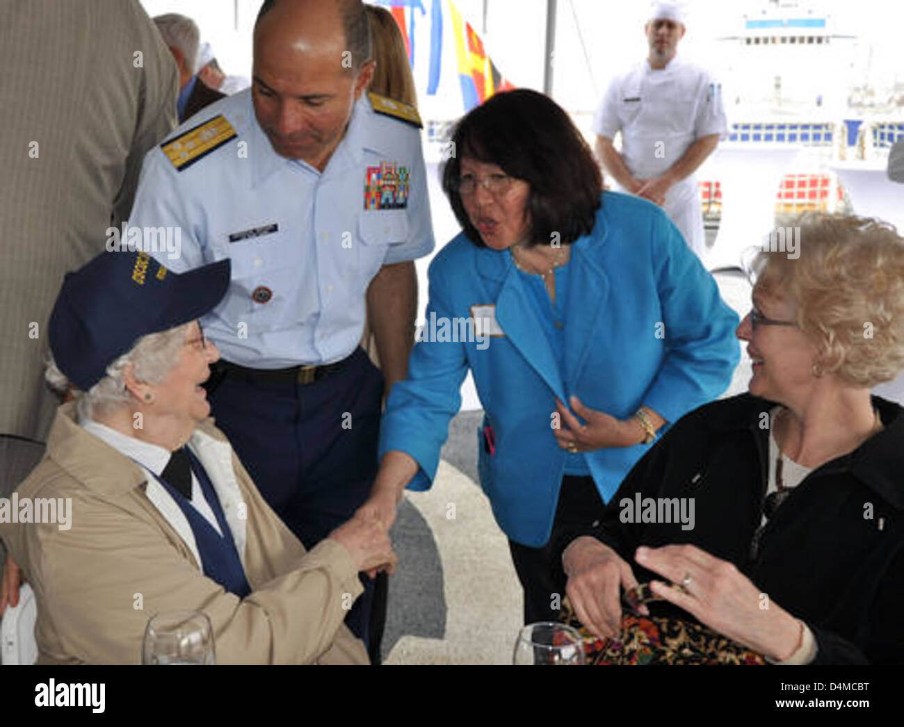 A luncheon held in honor of Vice Admiral Manson K. Brown at the Coast ...