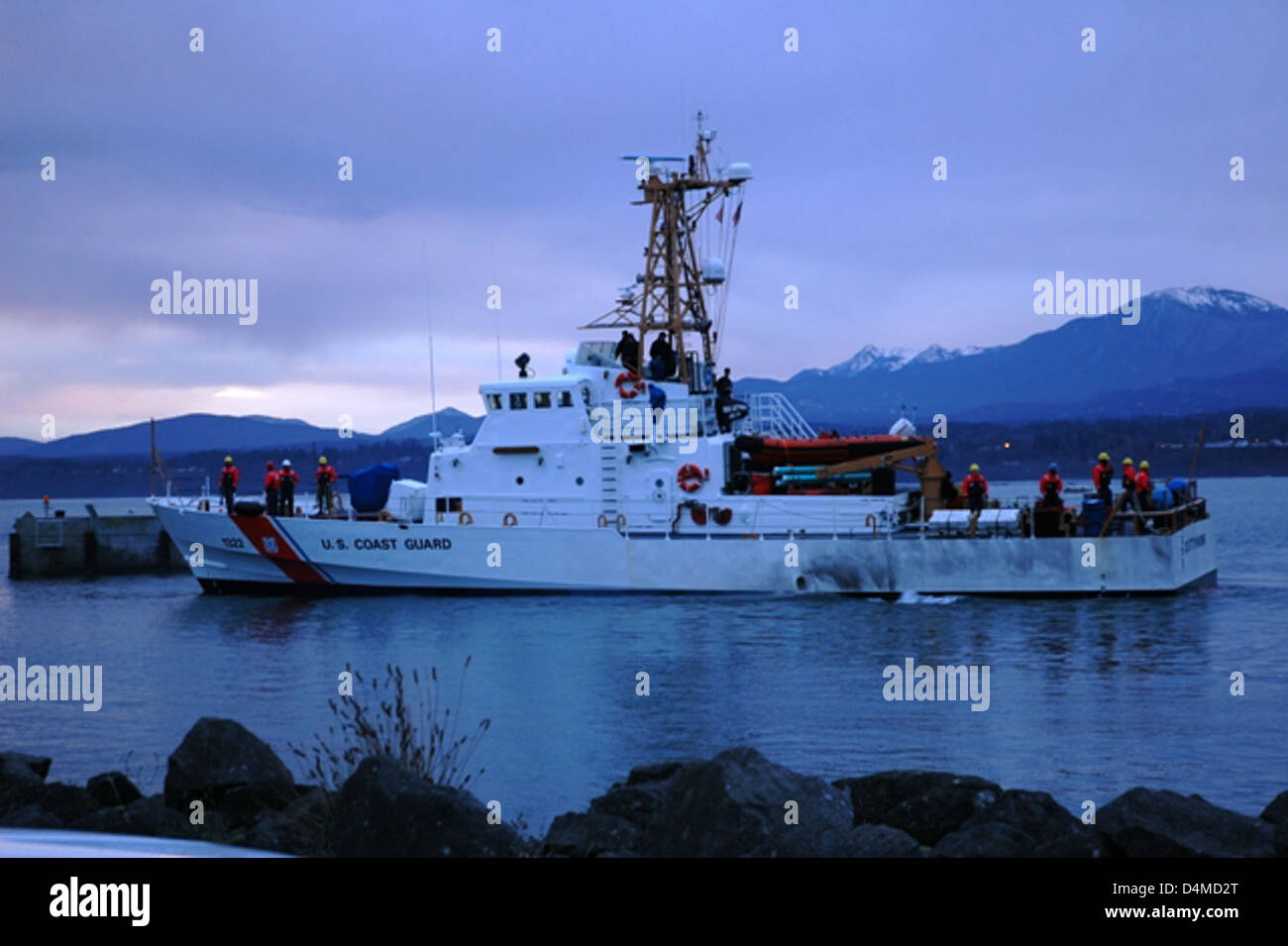 The U.S. Coast Guard Cutter Cuttyhunk returned to service after ...