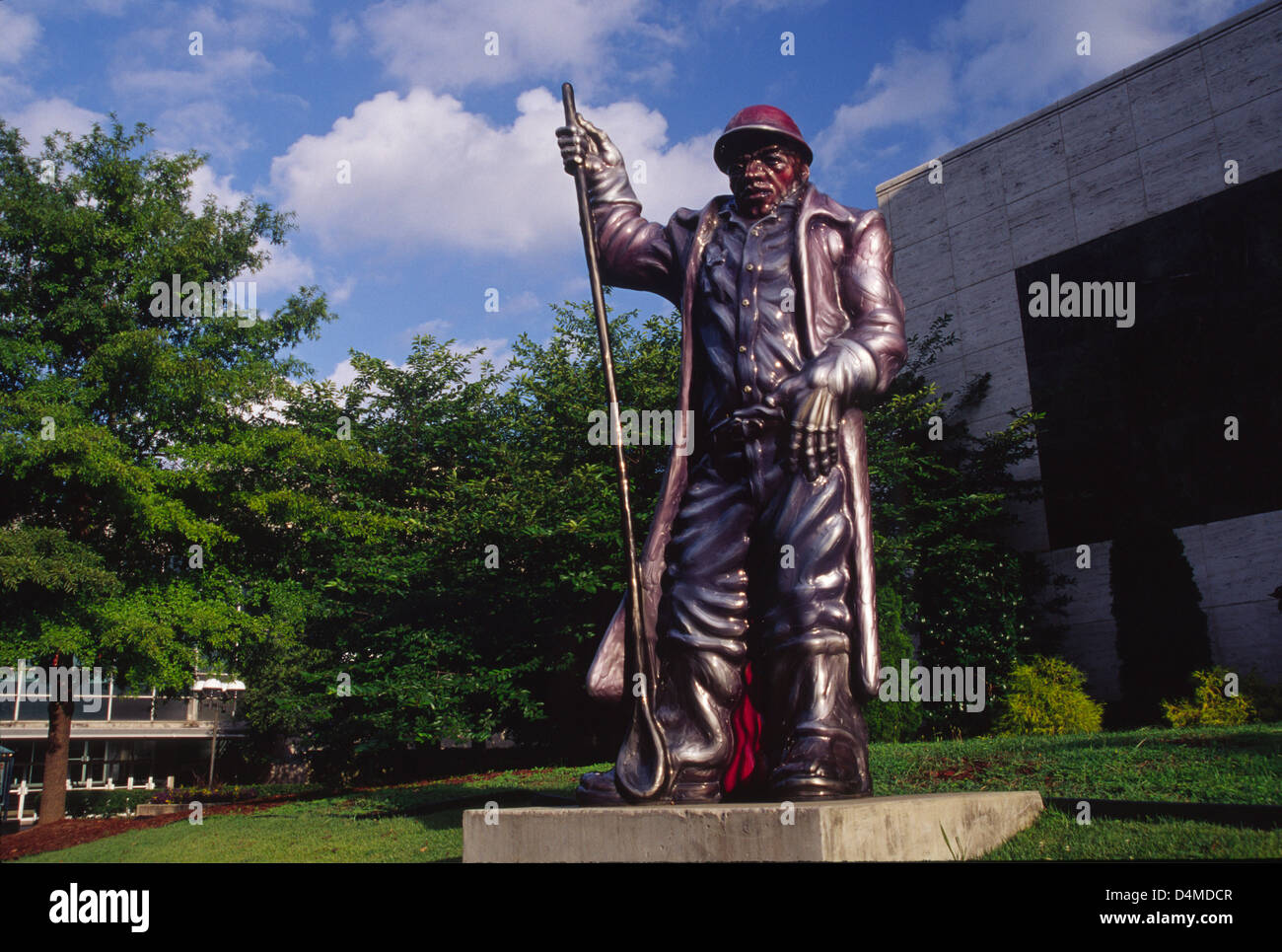 Steelworker, Birmingham Museum of Art, Birmingham, Alabama Stock Photo ...