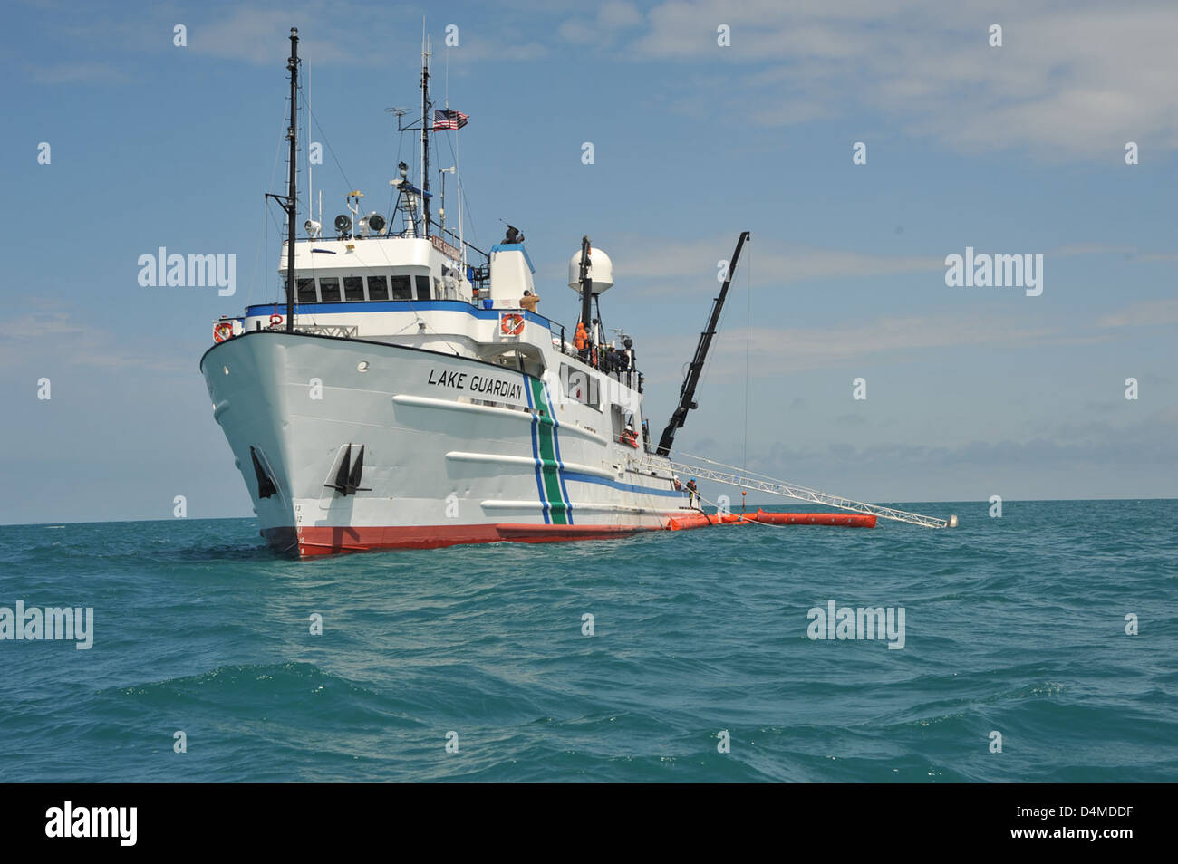 Vessel Of Opportunity Skimming System High Resolution Stock Photography ...