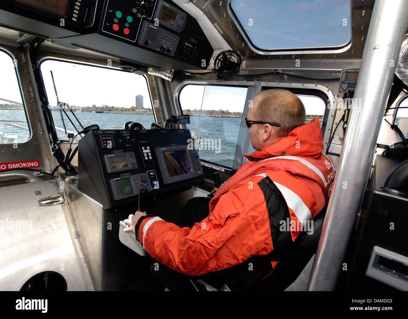 Coast Guard Station Milwaukee debuts its 45-foot RBM Stock Photo - Alamy