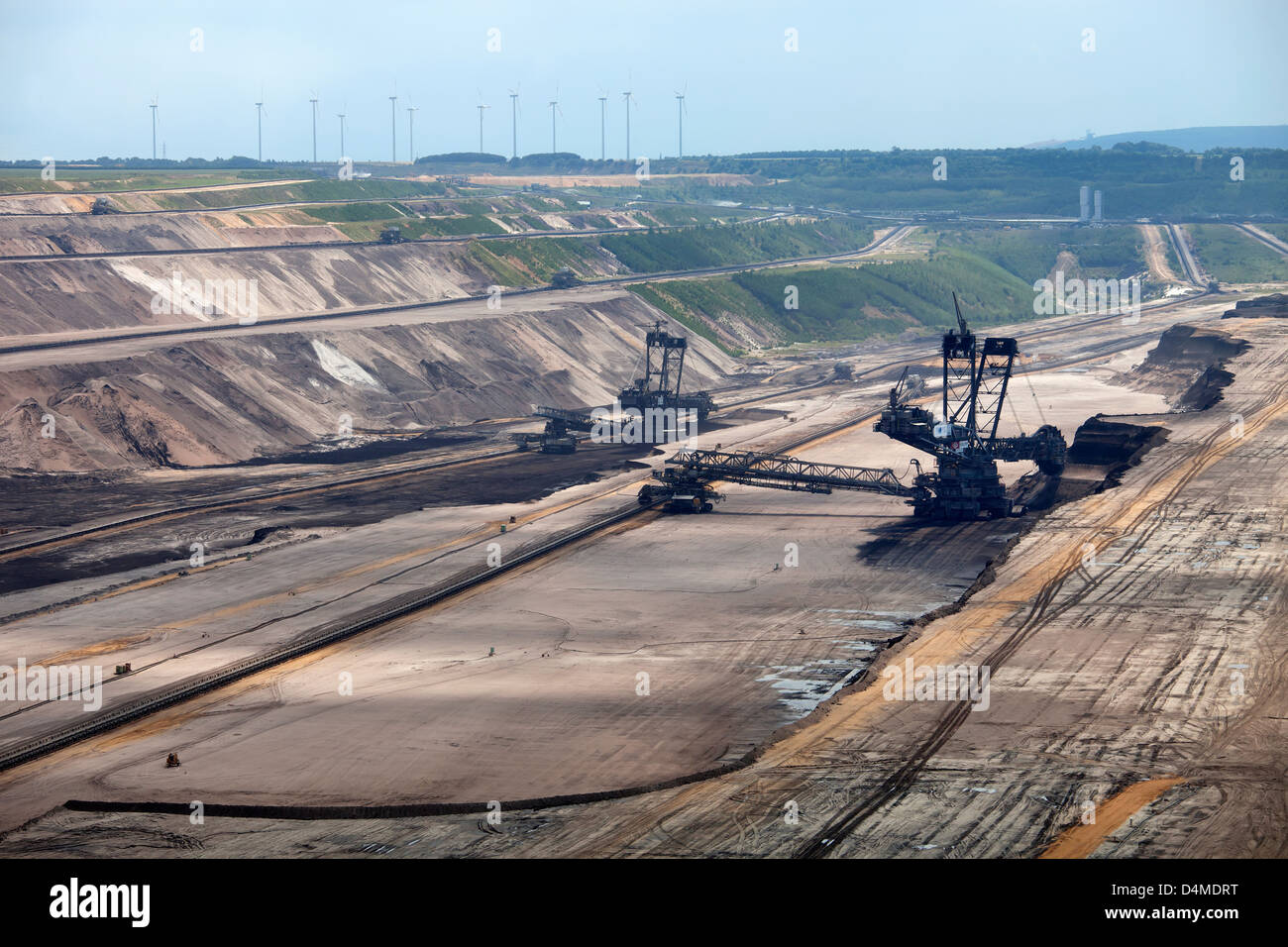 Grevenbroich, Germany, RWE lignite mining Garzweiler Stock Photo - Alamy