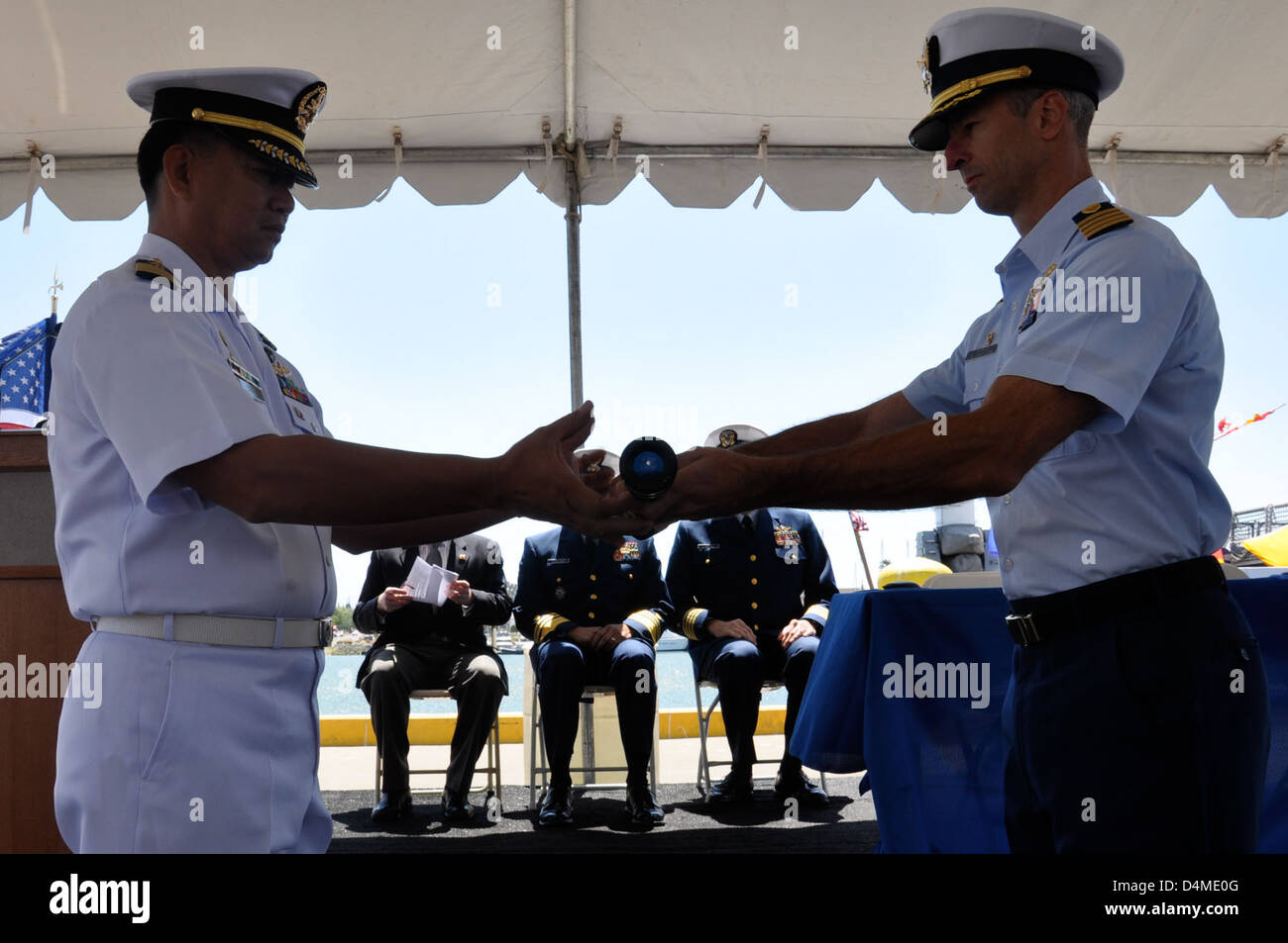 Navy senior capt hi-res stock photography and images - Alamy