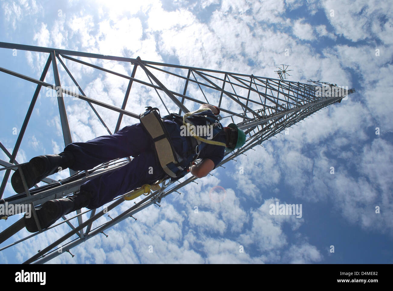 The Coast Guard's Aids to Navigation Team (ANT) in Panama City conducts ...
