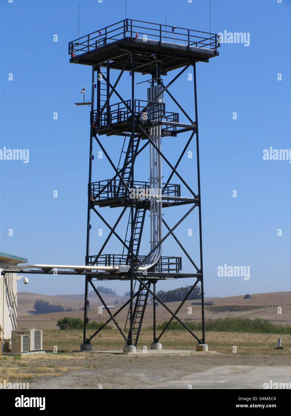 The WMSL Training Facility’s radar tower is a key component in ...