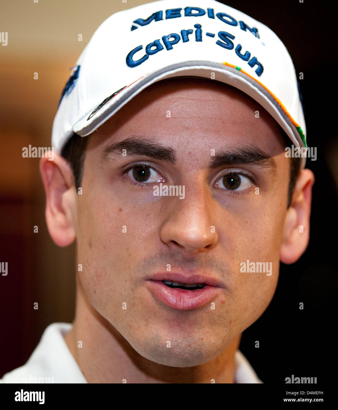 Adrian Sutil at the Grand Prix Breakfast, Crown, Melbourne, March 16 ...