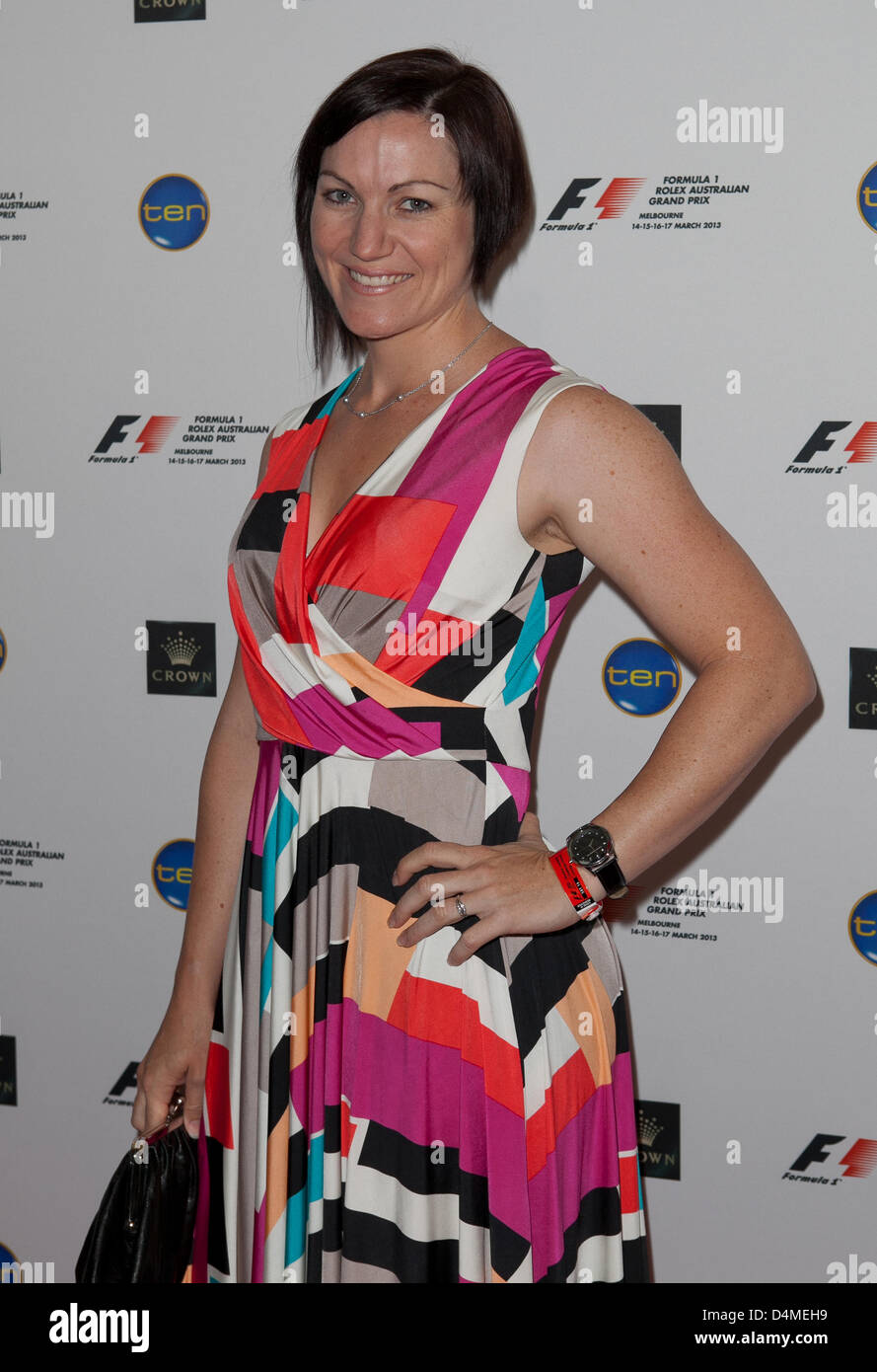 Anna Meares at the Grand Prix Breakfast, Crown, Melbourne March 2013 ...