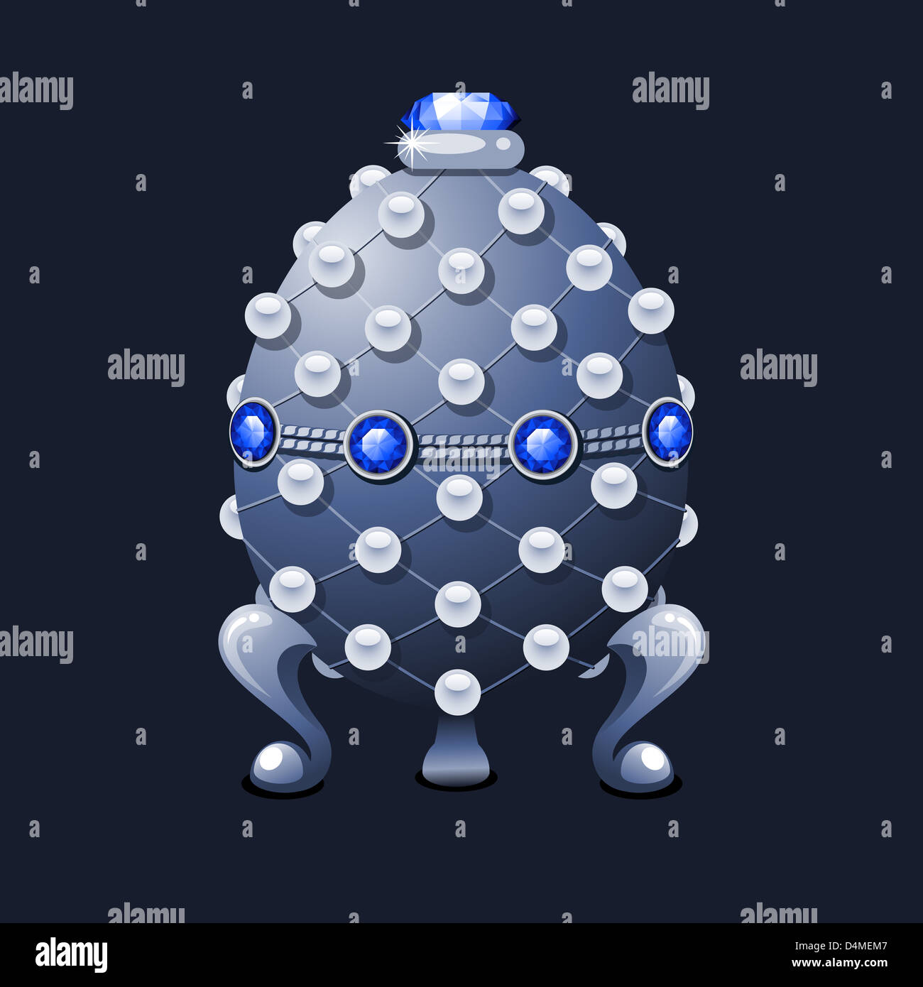 Jewelled easter egg hi-res stock photography and images - Alamy