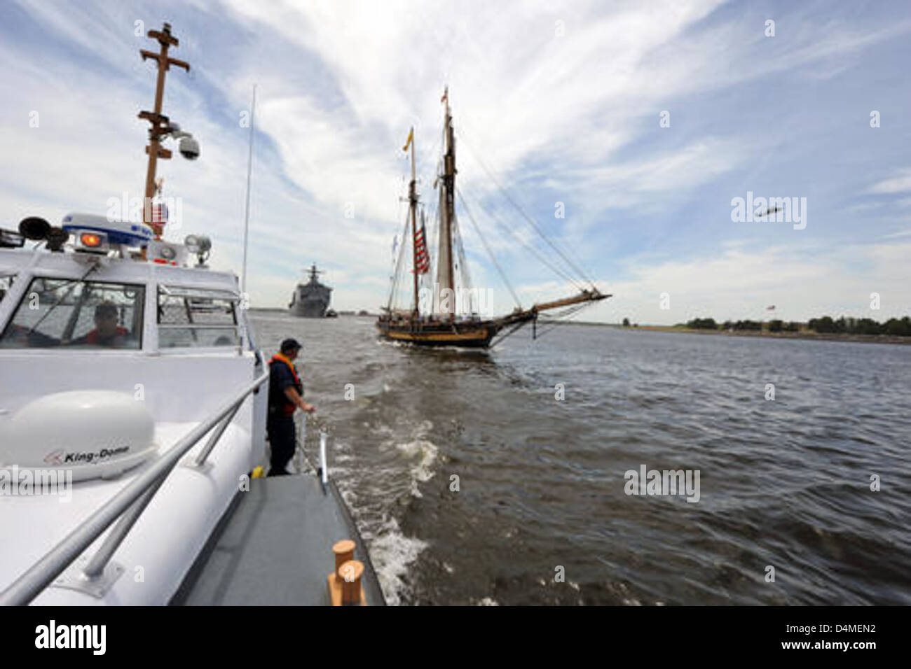 Coast Guard Cutter Eagle arrives in Baltimore for OpSail 2012 Stock Photo - Alamy