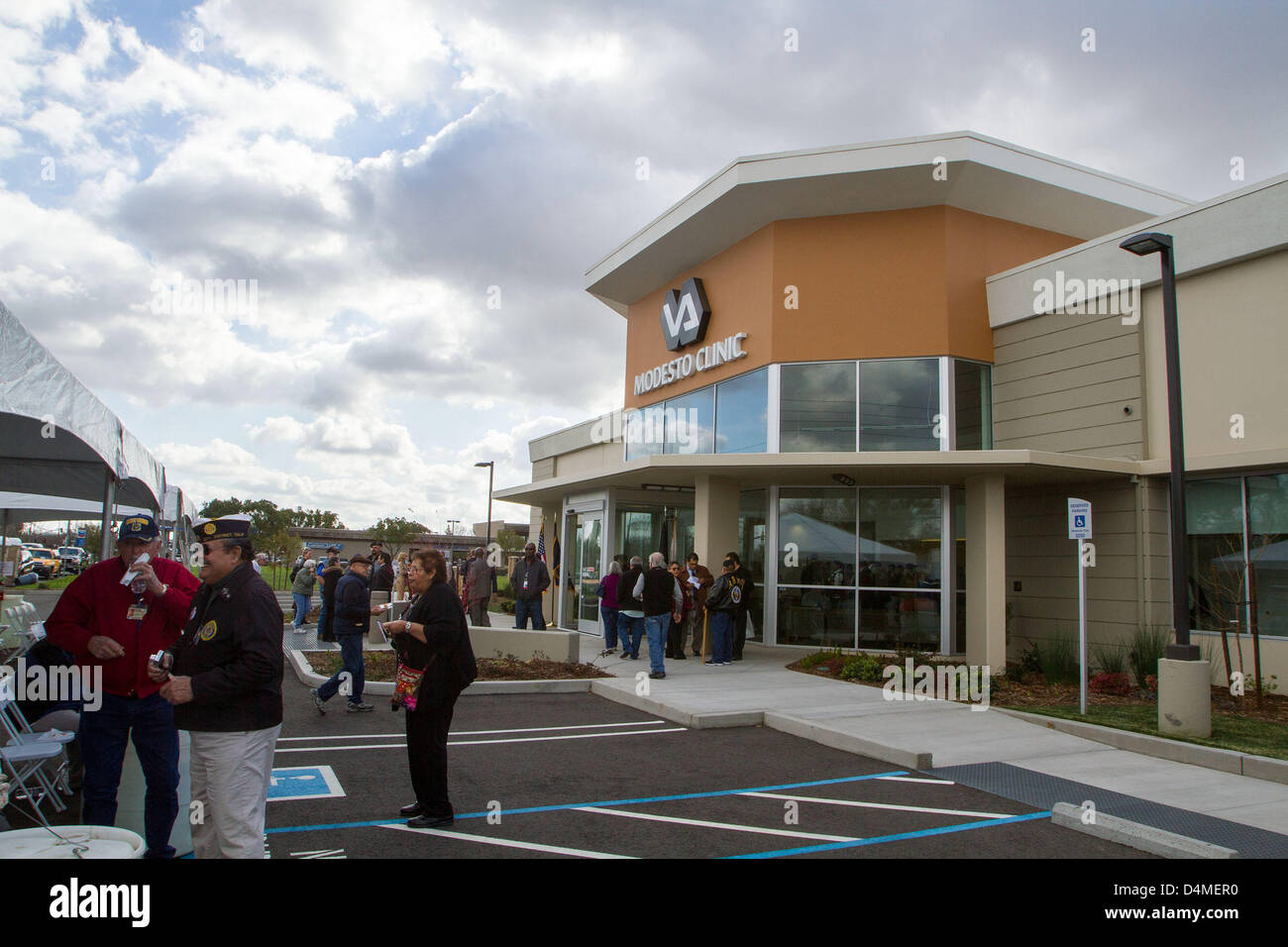 Feb. 8, 2013 - Modesto, CA, USA - A new VA clinic held its grand ...