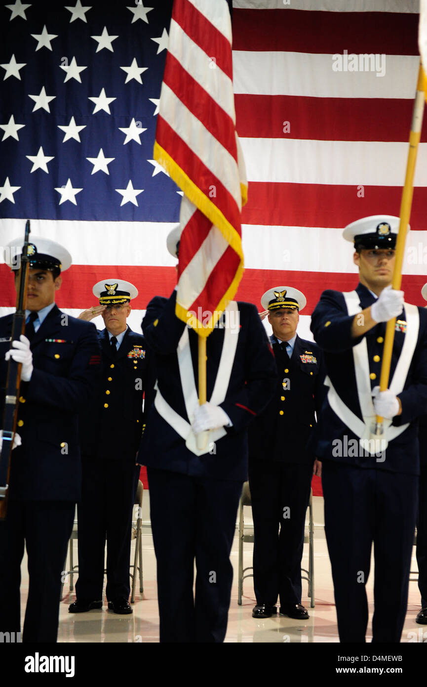 The U.S. Coast Guard Sector Anchorage held a change of command ceremony ...