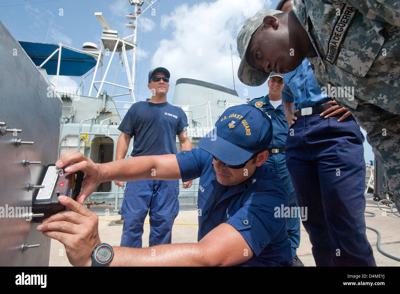 Barbados coast guard hi-res stock photography and images - Alamy