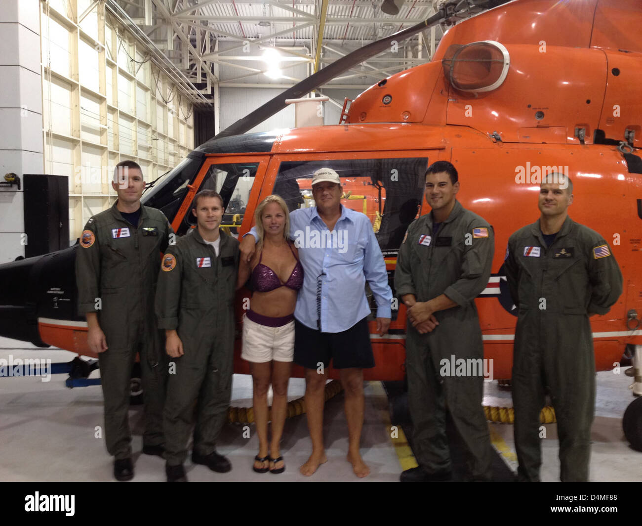 In Savannah, Georgia, a Coast Guard aircrew successfully rescued a ...