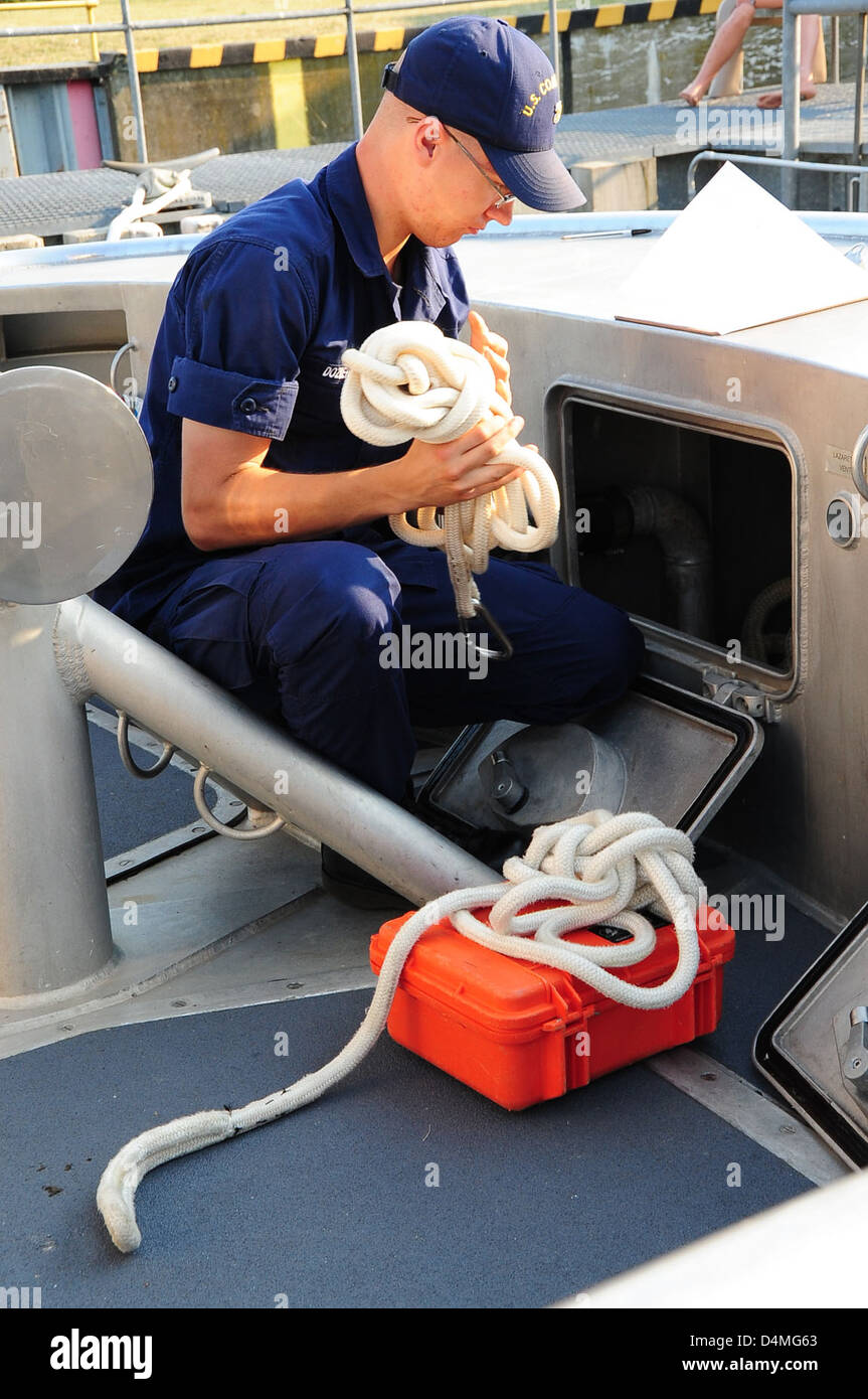 The Coast Guard conducts routine boat checks as part of U.S. Coast ...