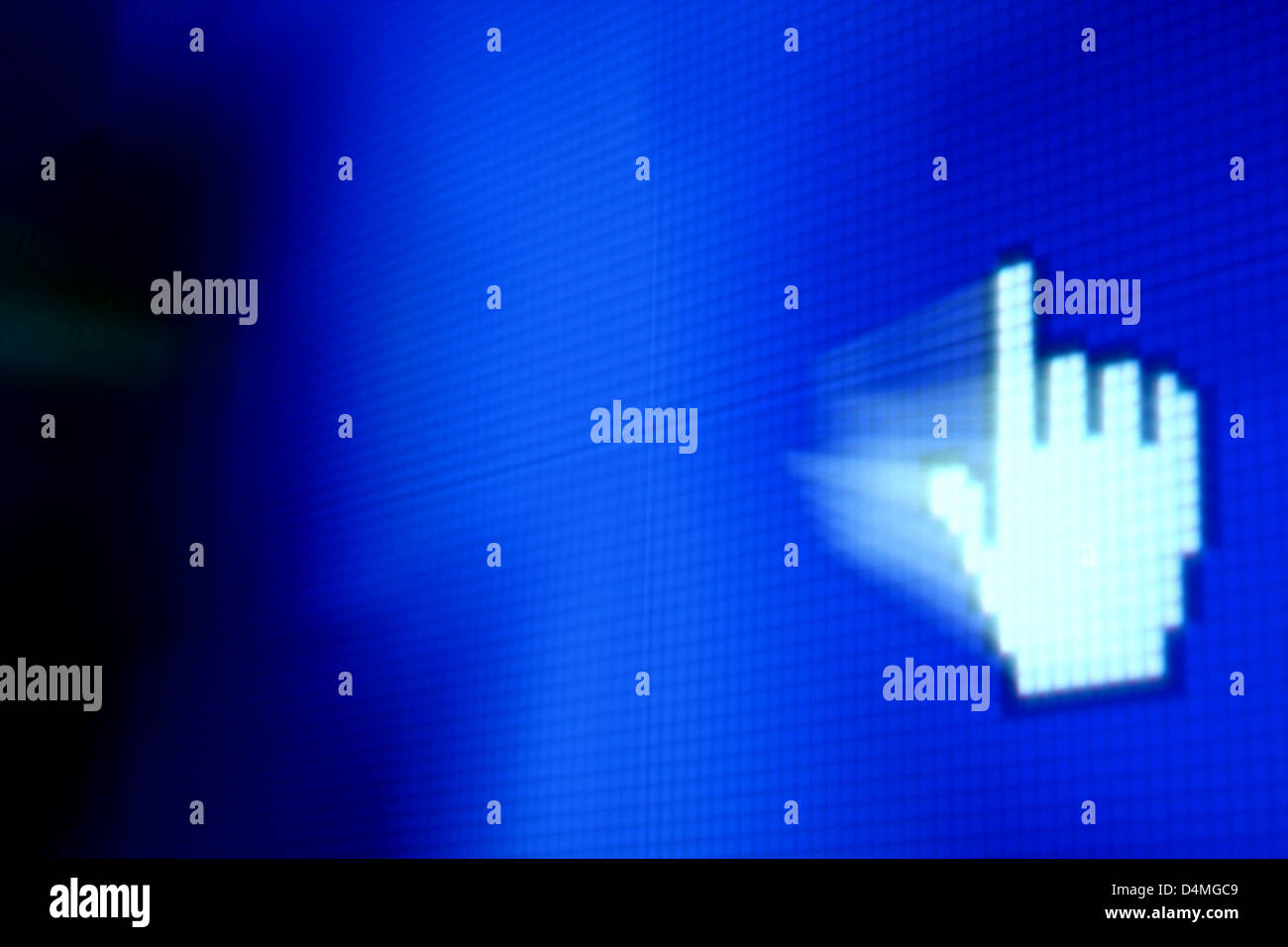 Hand cursor icon hi-res stock photography and images - Alamy