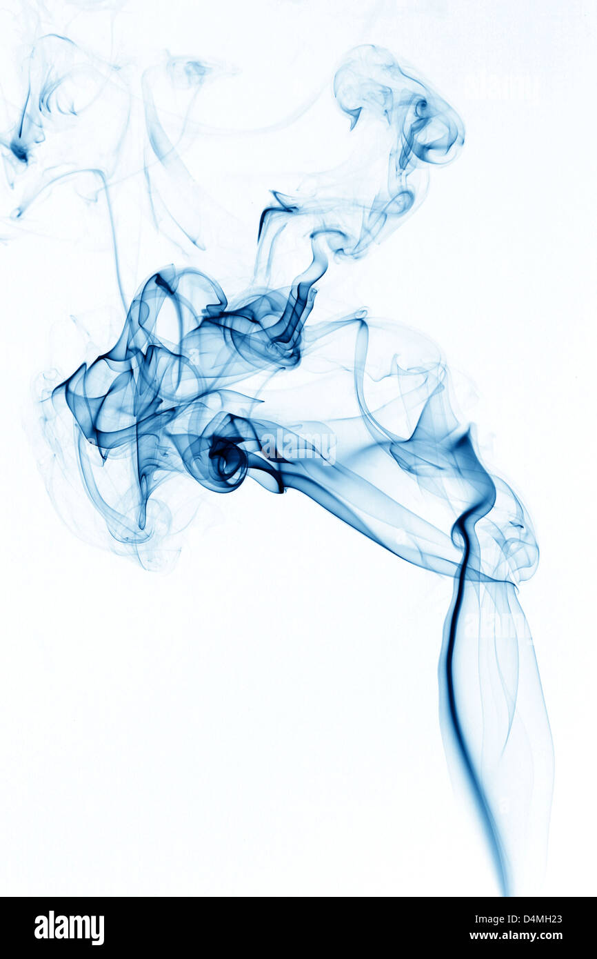 Blue light lines on black Cut Out Stock Images & Pictures - Alamy