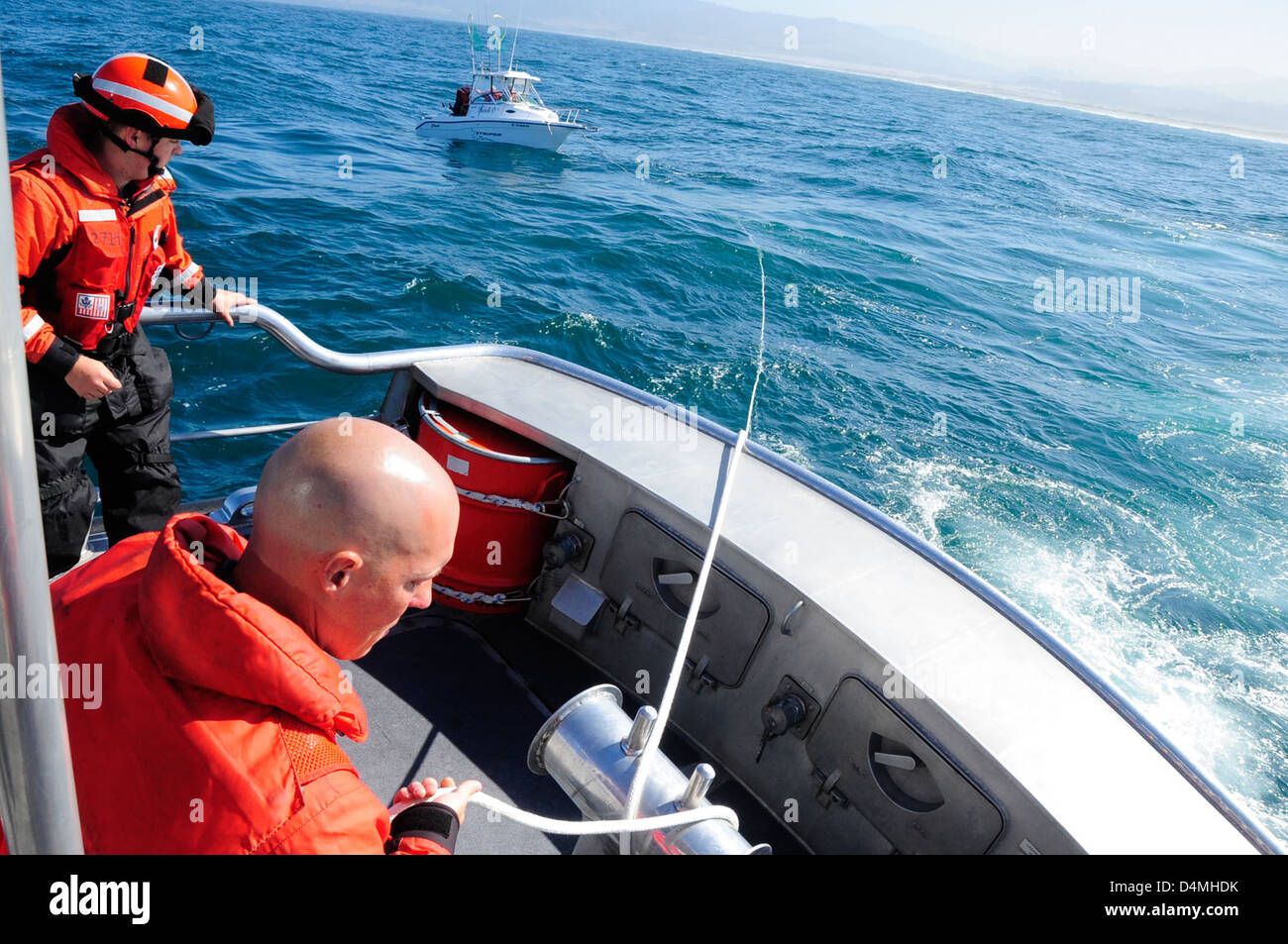 Coast guard rescue line hi-res stock photography and images - Alamy