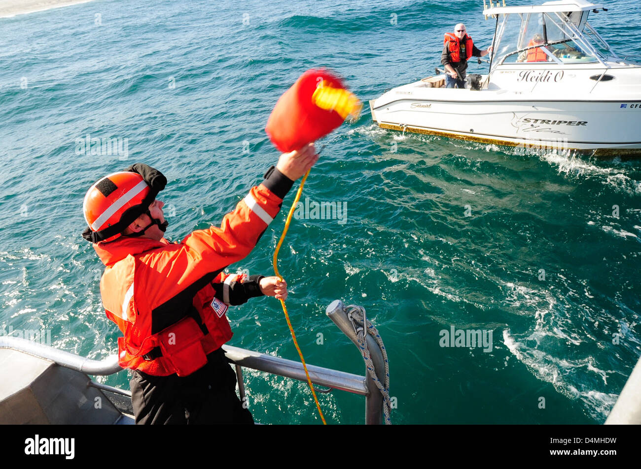 The U.S. Coast Guard Station Noyo River utilized a 47-foot motor ...