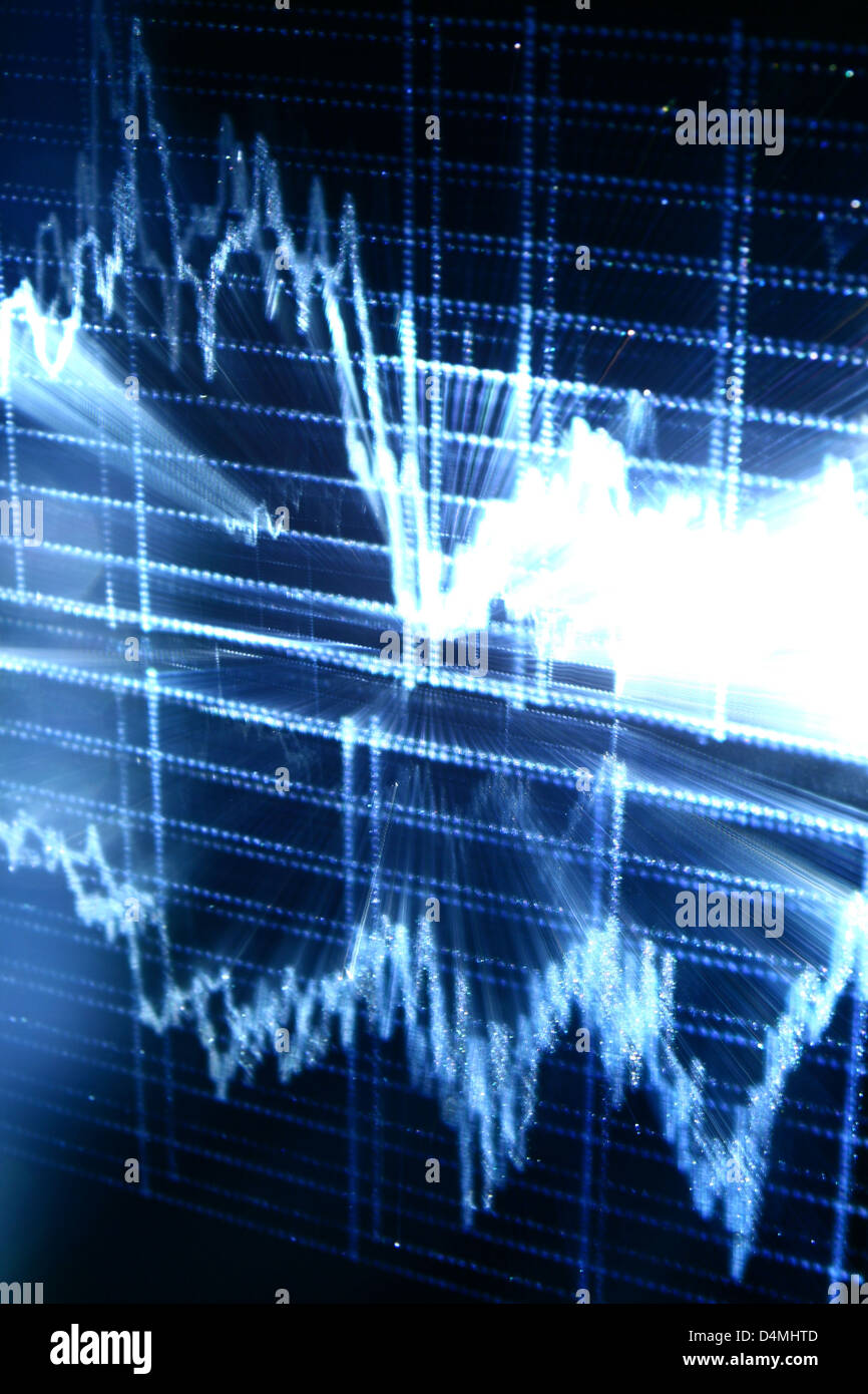 techno graph abstract background marco Stock Photo - Alamy